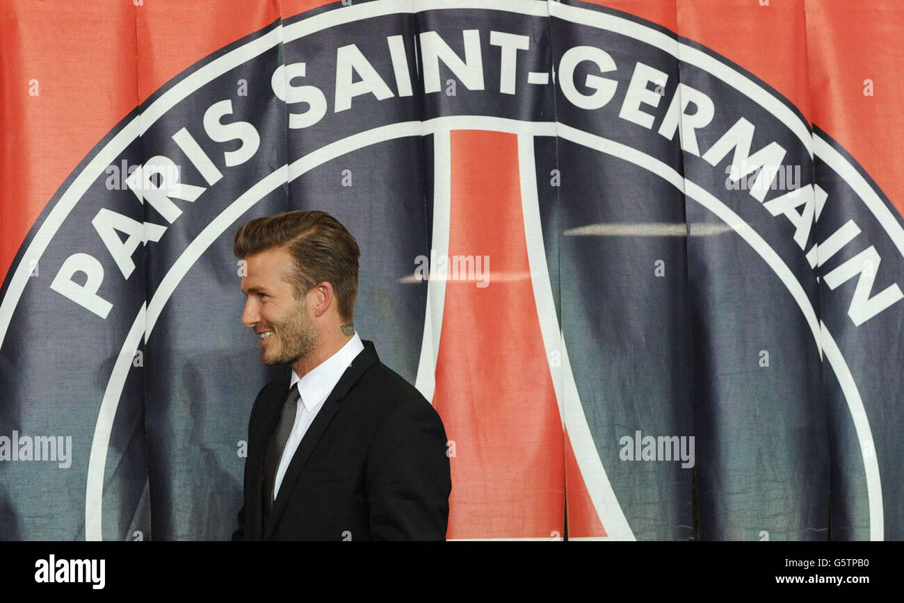 Soccer - Paris Saint-Germain Press Conference - David Beckham Unveiling ...