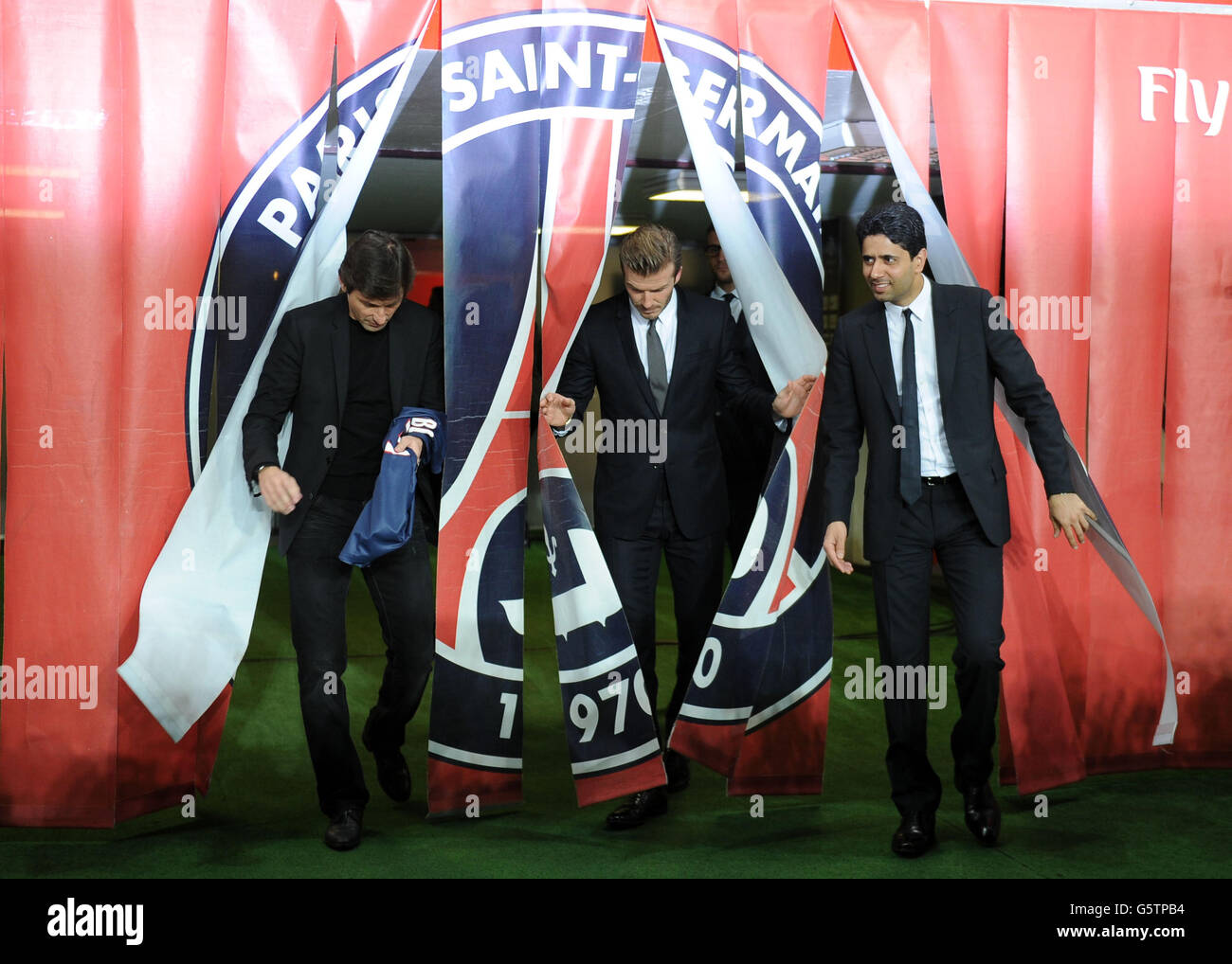 Soccer - Paris Saint-Germain Press Conference - David Beckham Unveiling ...