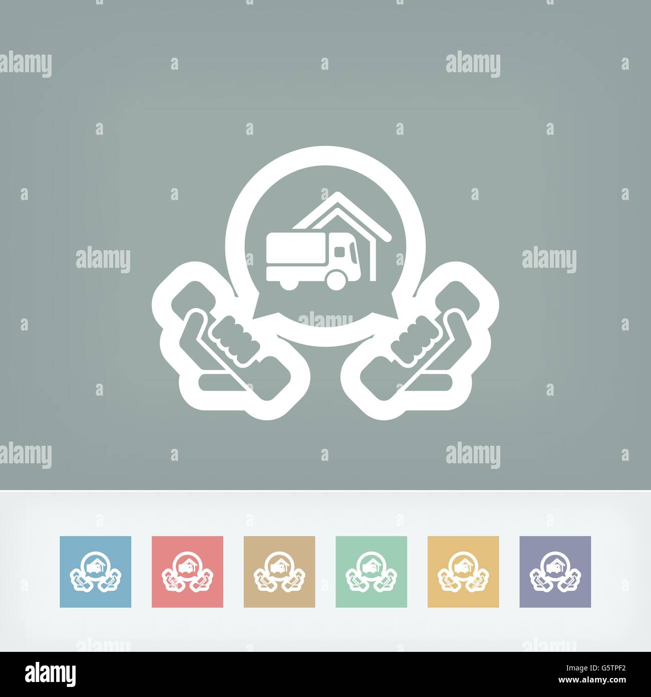 Phone for ordering products Stock Vector Image & Art - Alamy