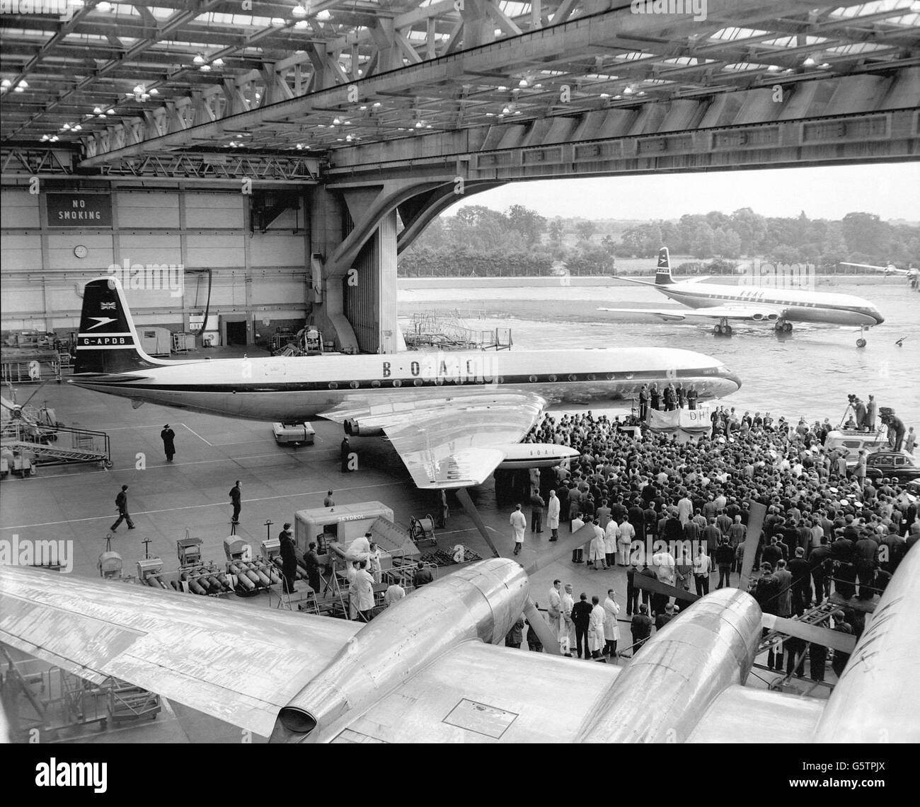 Aviation - de Havilland Comet 4 Stock Photo - Alamy