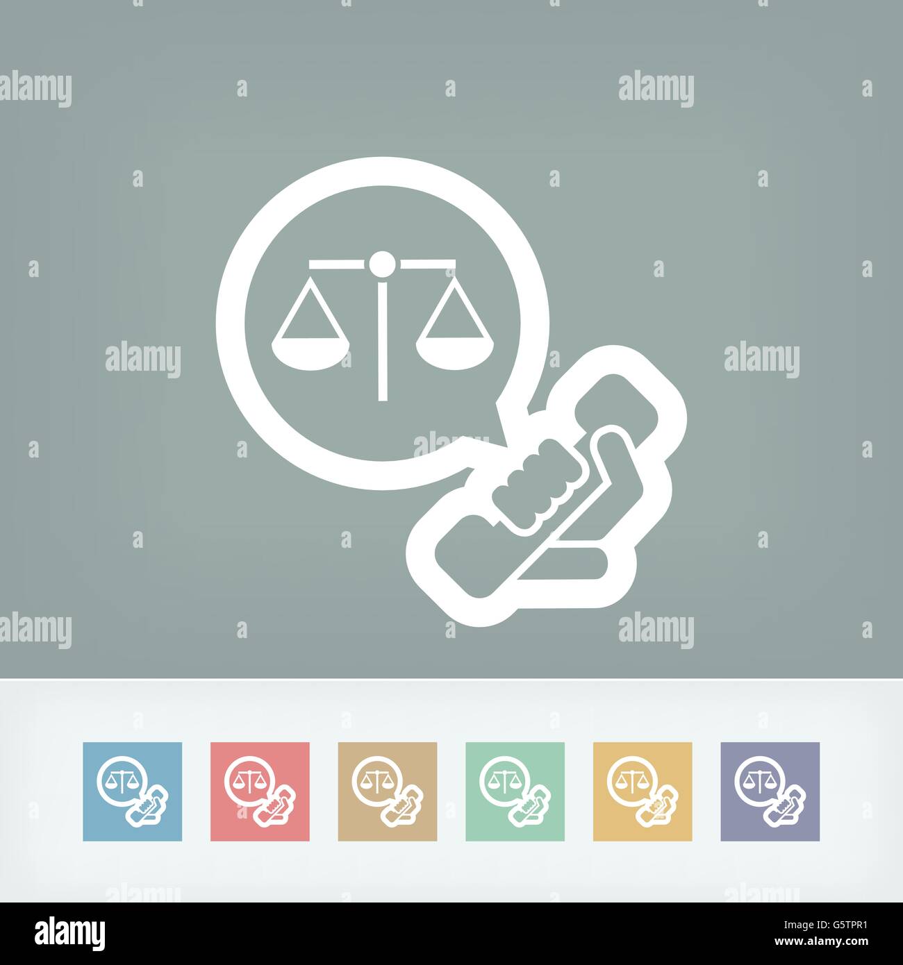 Legal assistance icon Stock Vector Image & Art - Alamy