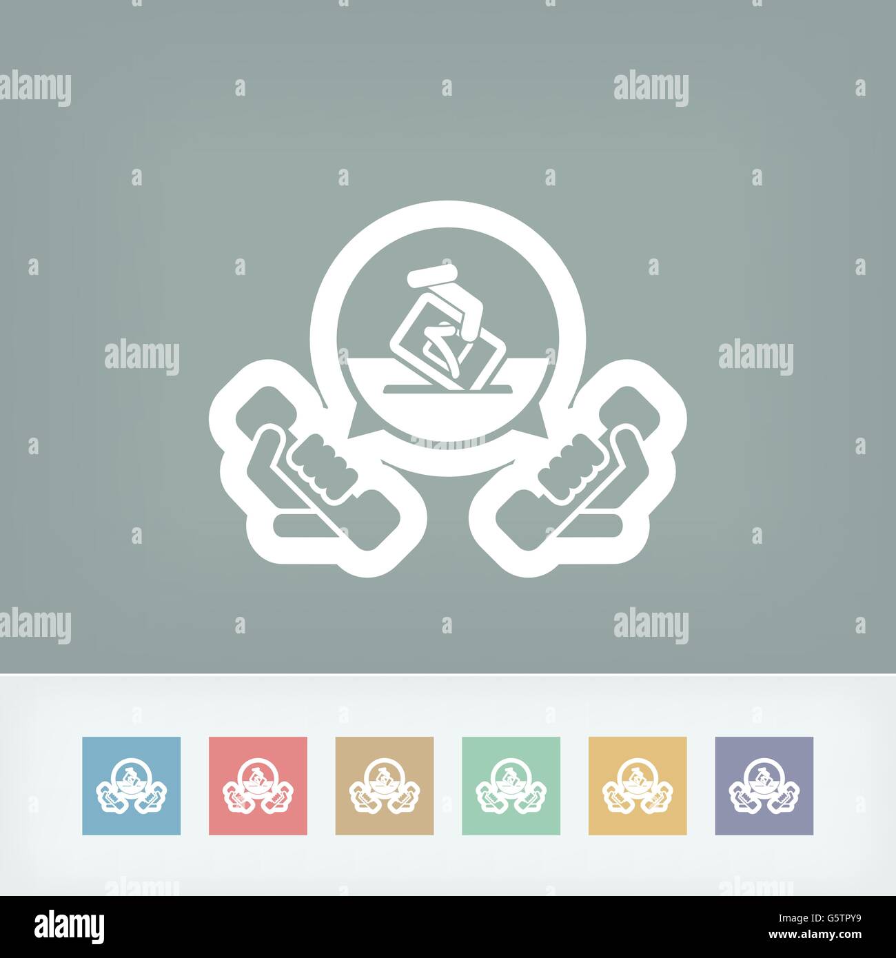 Phone line for elections Stock Vector Image & Art - Alamy