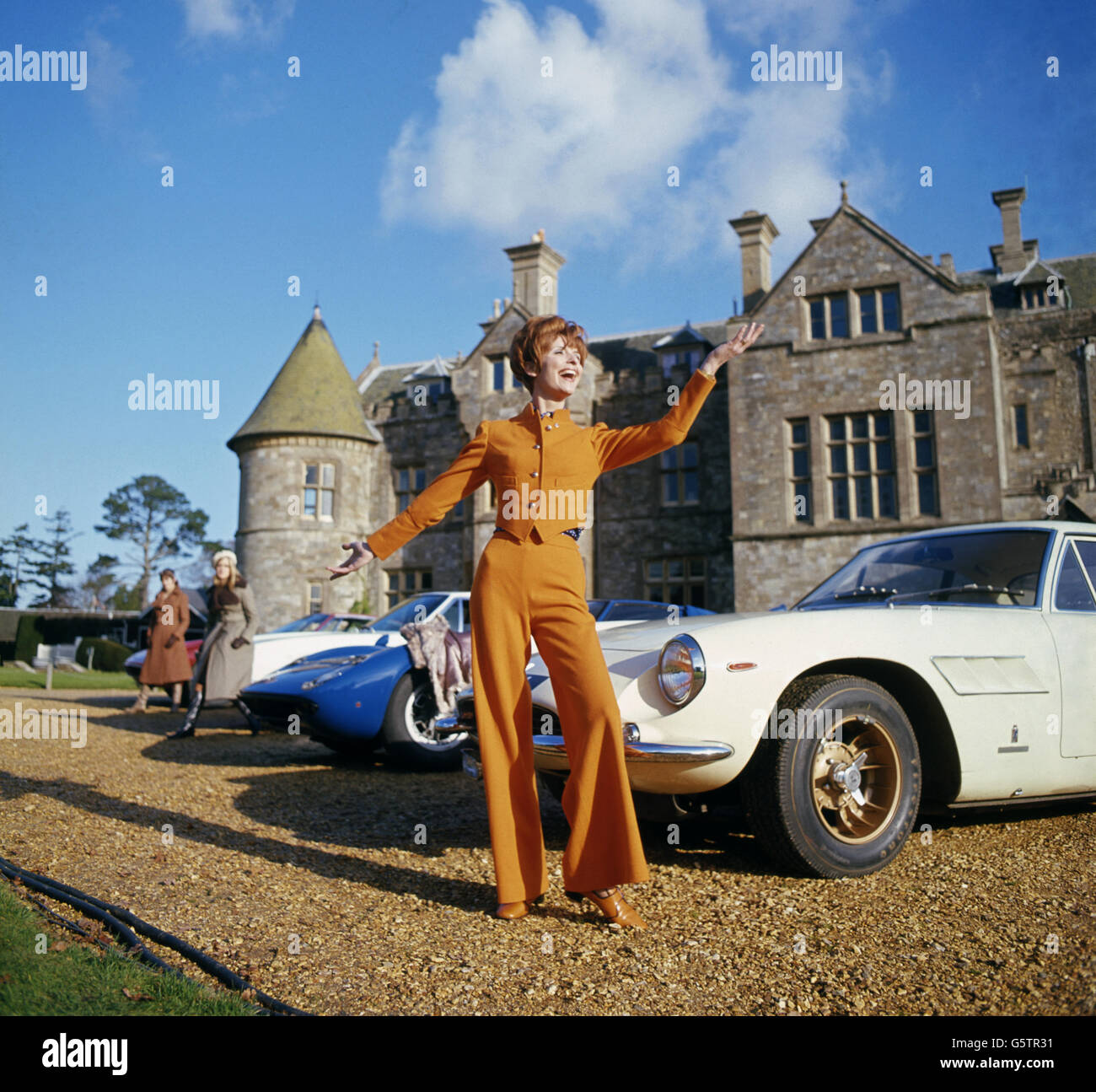 Television - "Clothes For the Car" - Beaulieu Stock Photo - Alamy