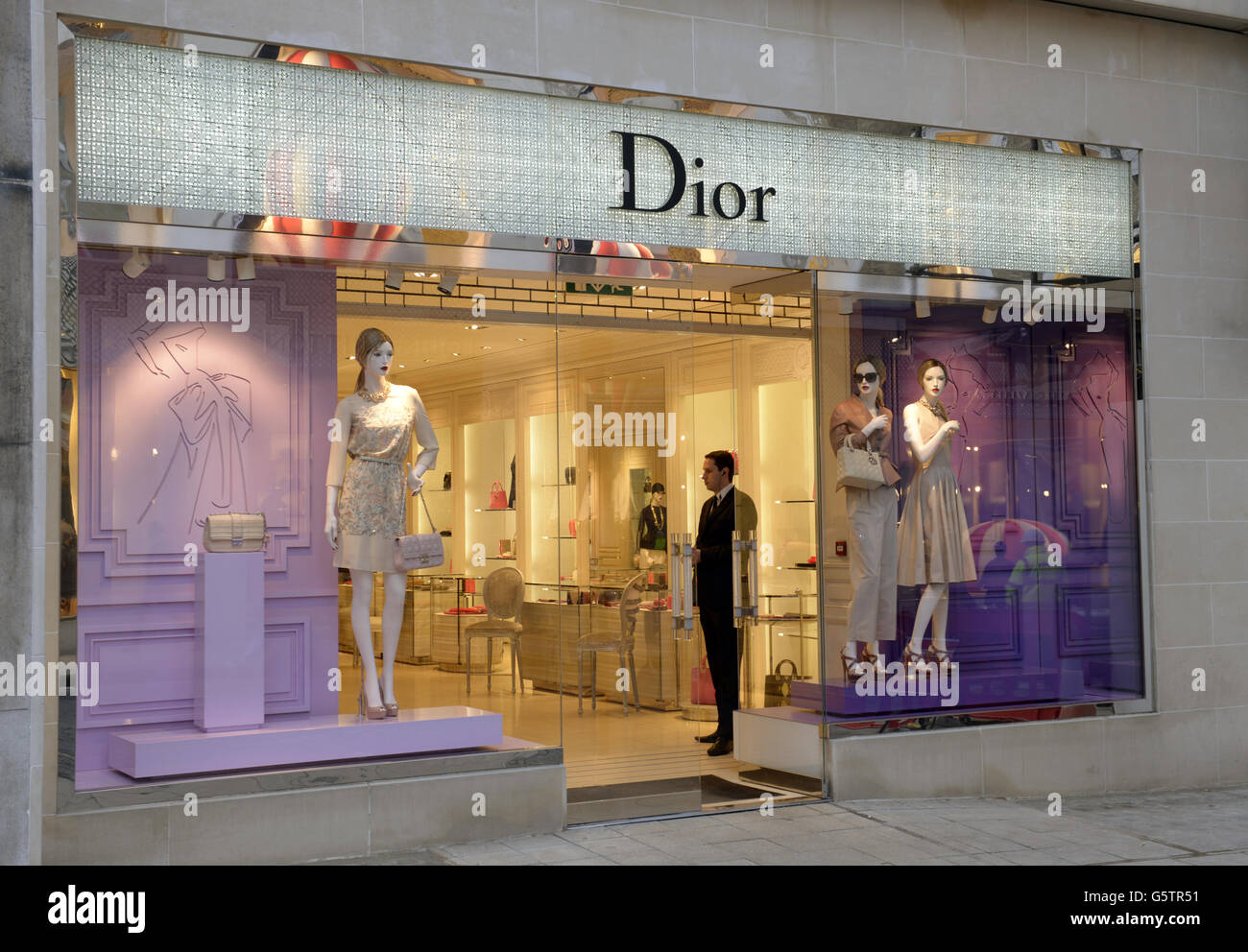 Dior new bond street london hi-res stock photography and images - Alamy