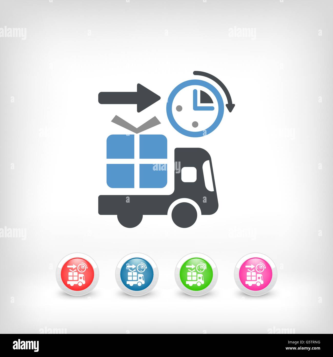 Last minute delivery Stock Vector Images - Alamy