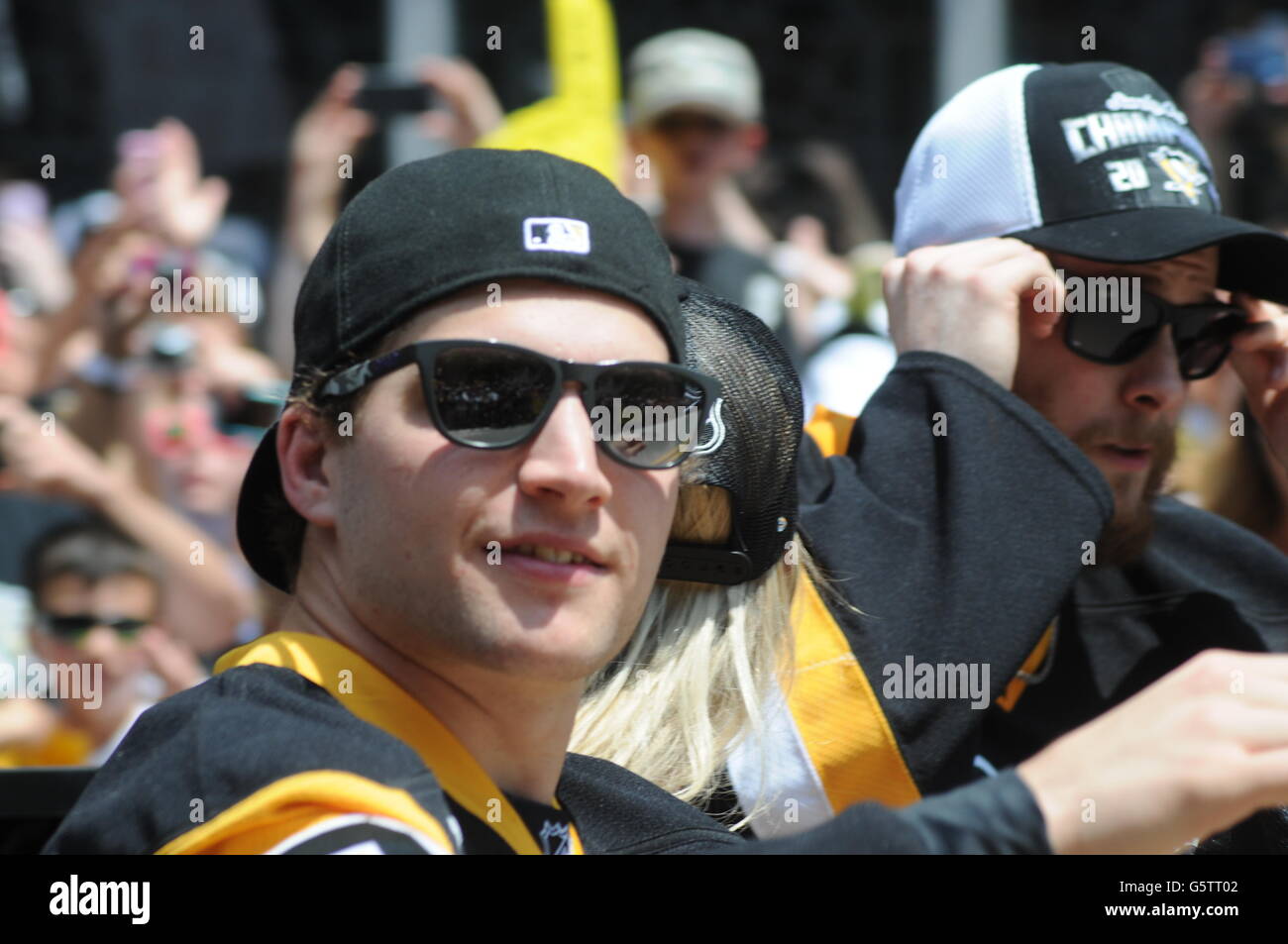 Pittsburgh Penguins Stanley cup victory parade May 2016 Stock Photo - Alamy