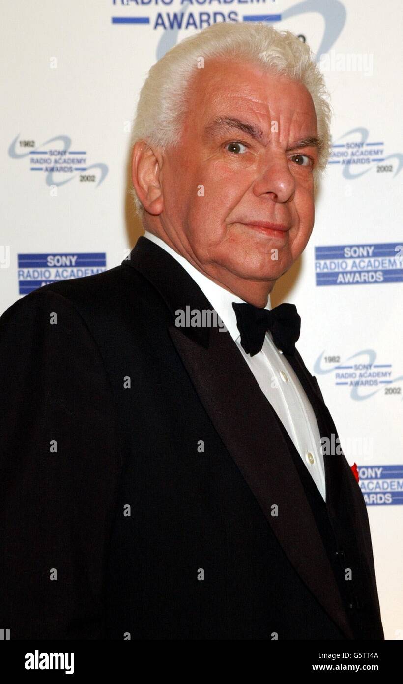 Sony Radio Awards Barry Cryer Stock Photo - Alamy