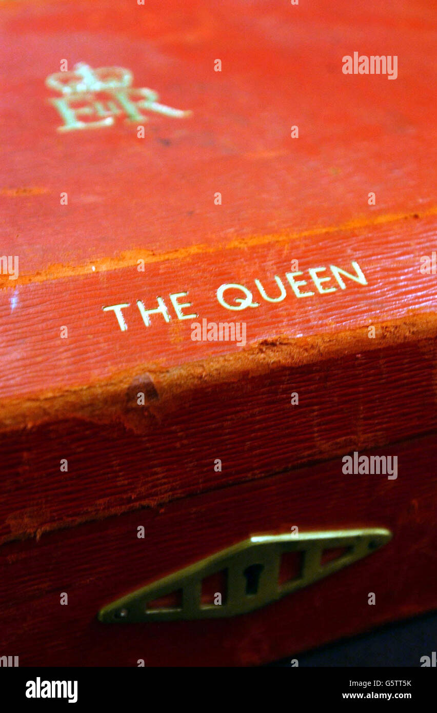 The royal train despatch box hi-res stock photography and images - Alamy