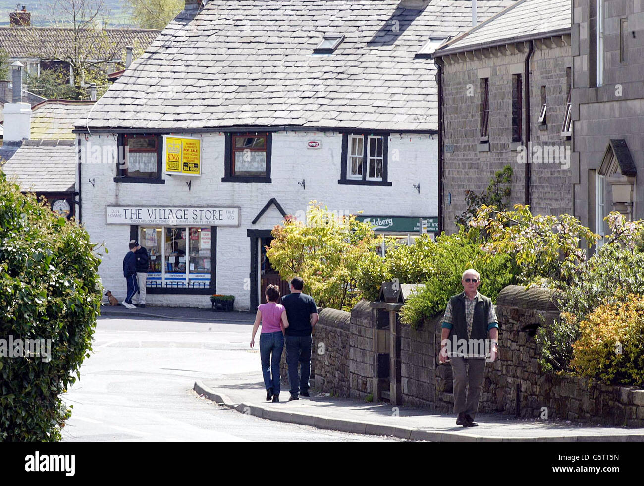 Worsthorne, the village where BNP candidate Terence Grogan has won a ...