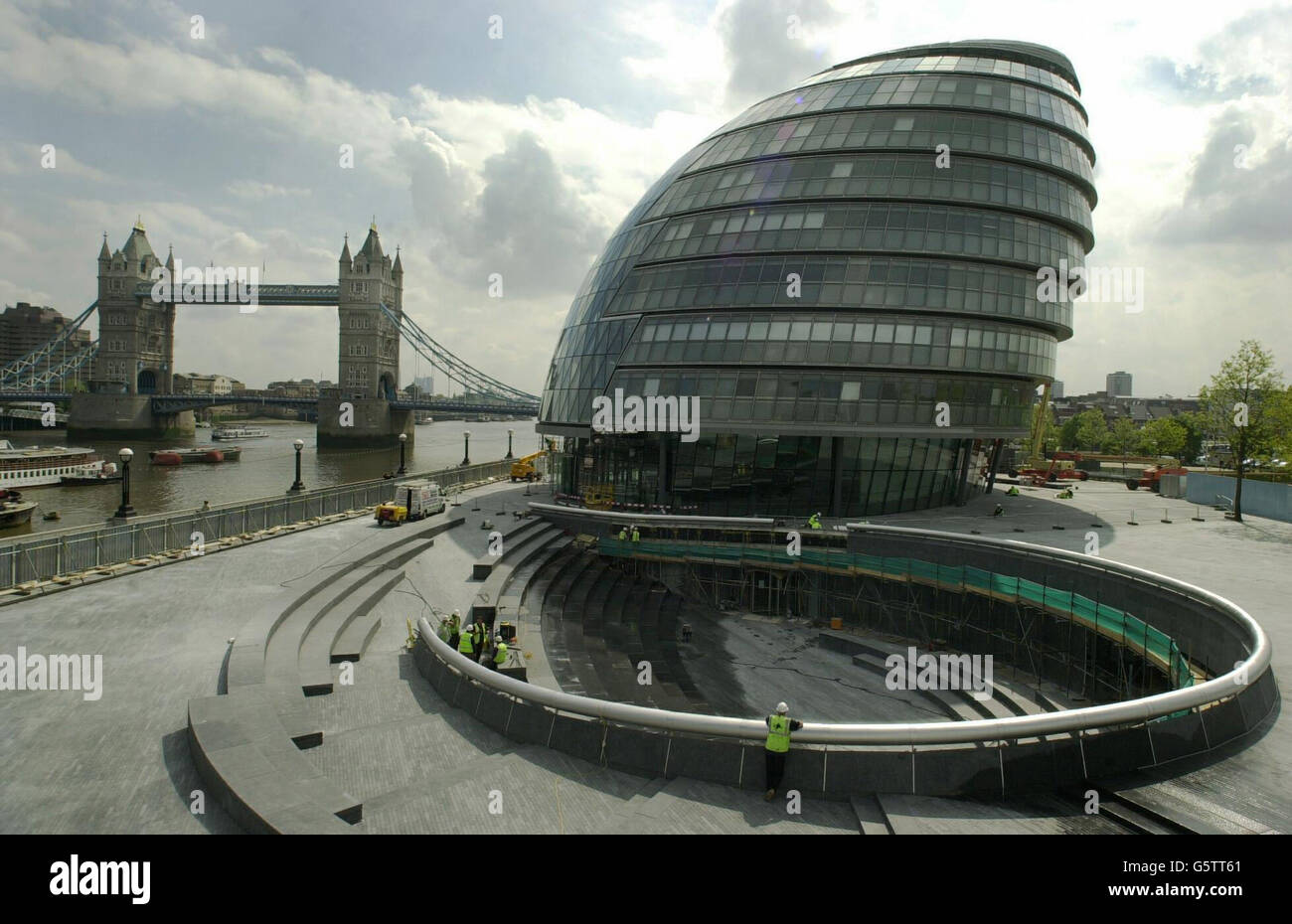 New GLA building Stock Photo - Alamy