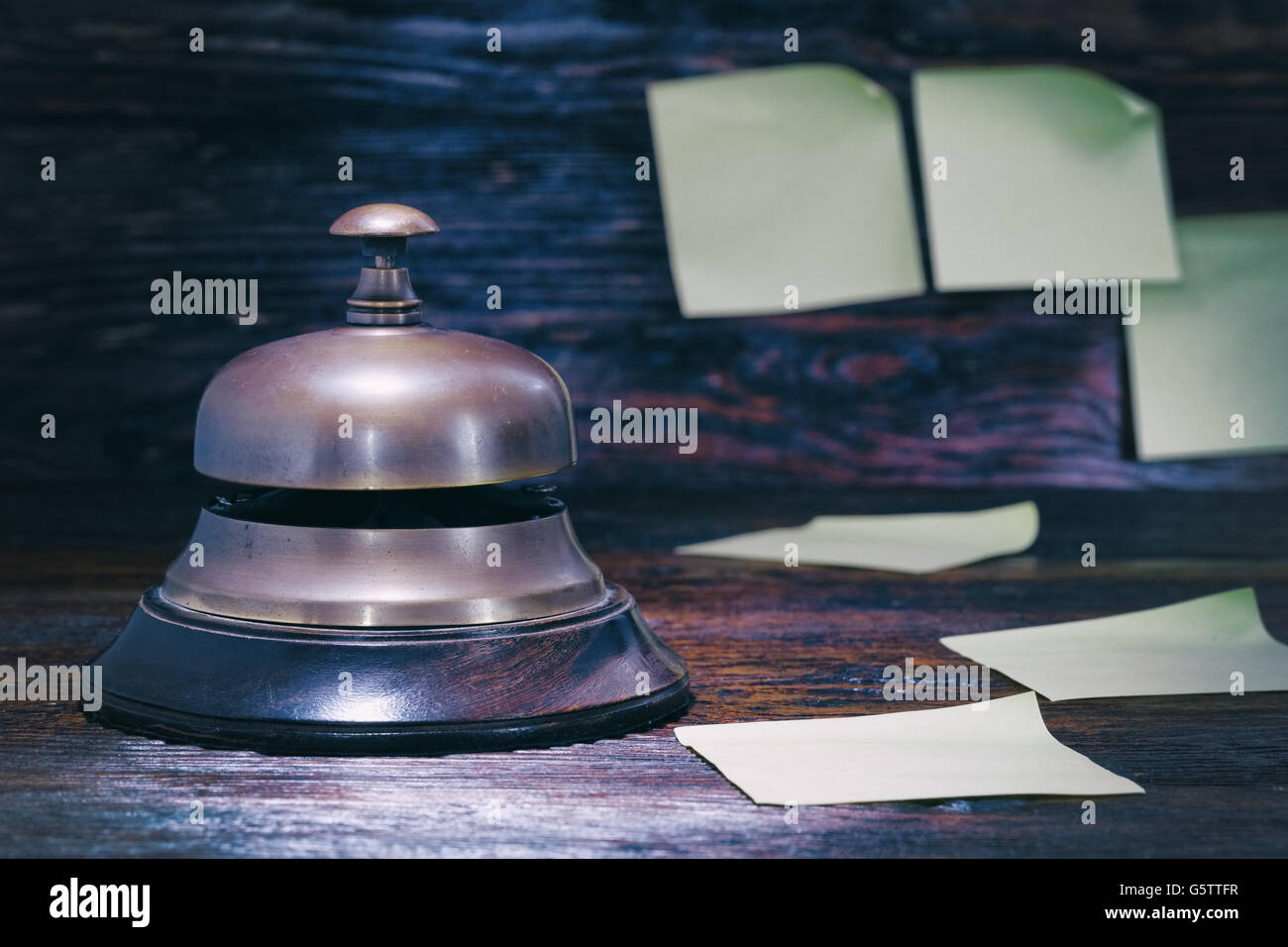 Bell desk hi-res stock photography and images - Alamy