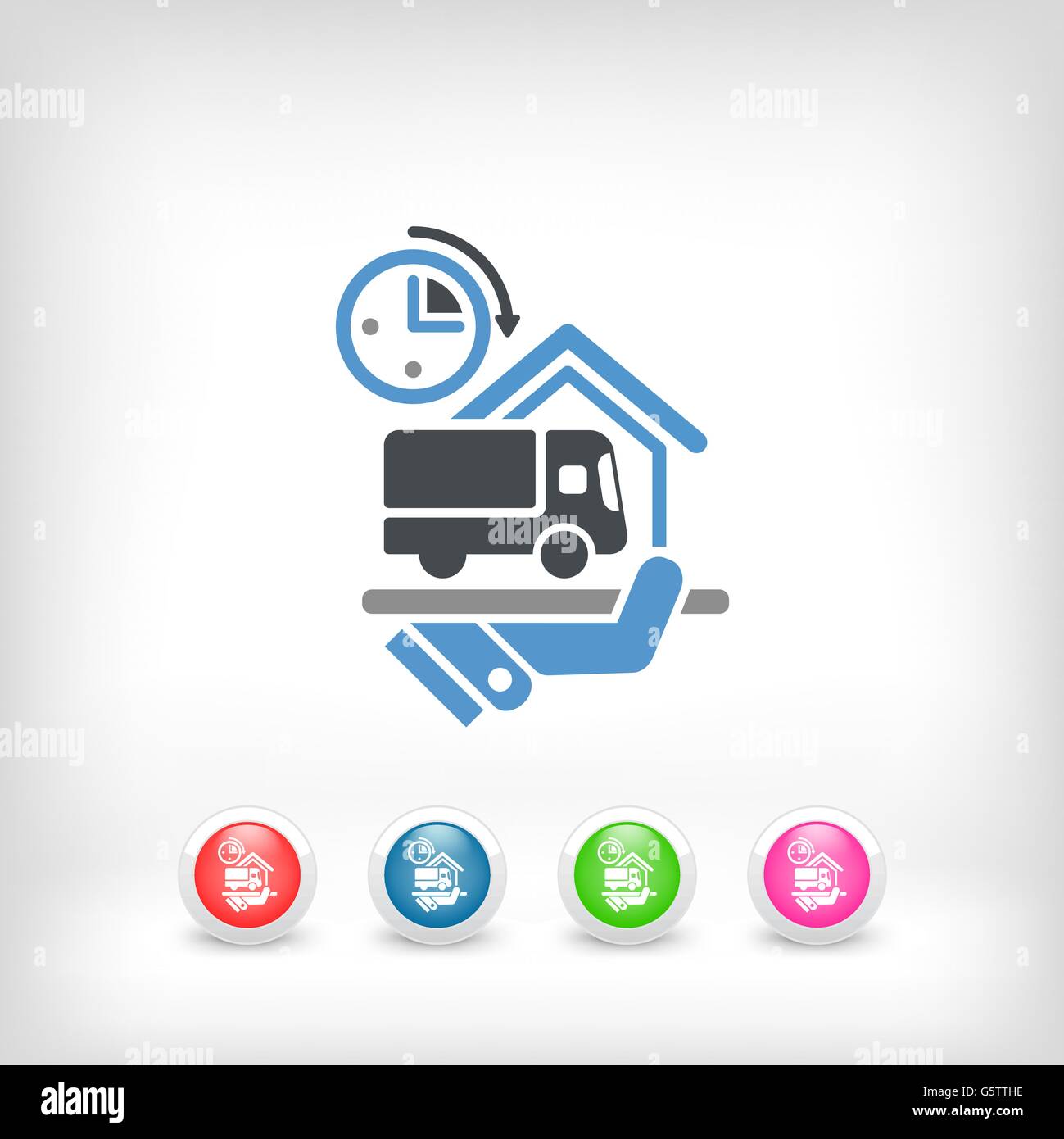 Slow delivery Stock Vector Images - Alamy