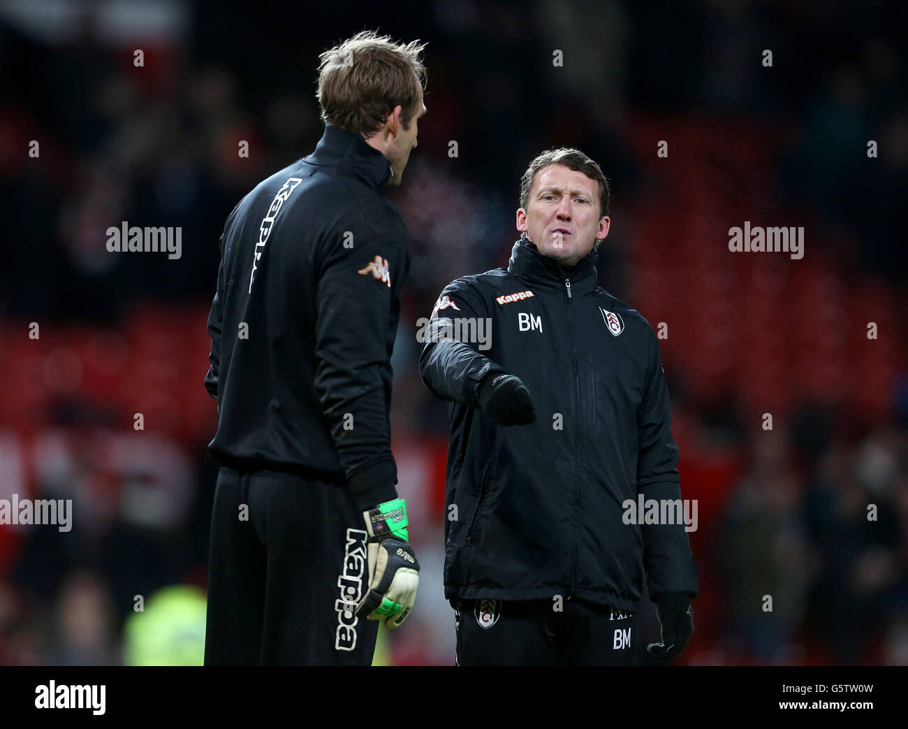 Manchester united goalkeeper coach hi-res stock photography and images ...
