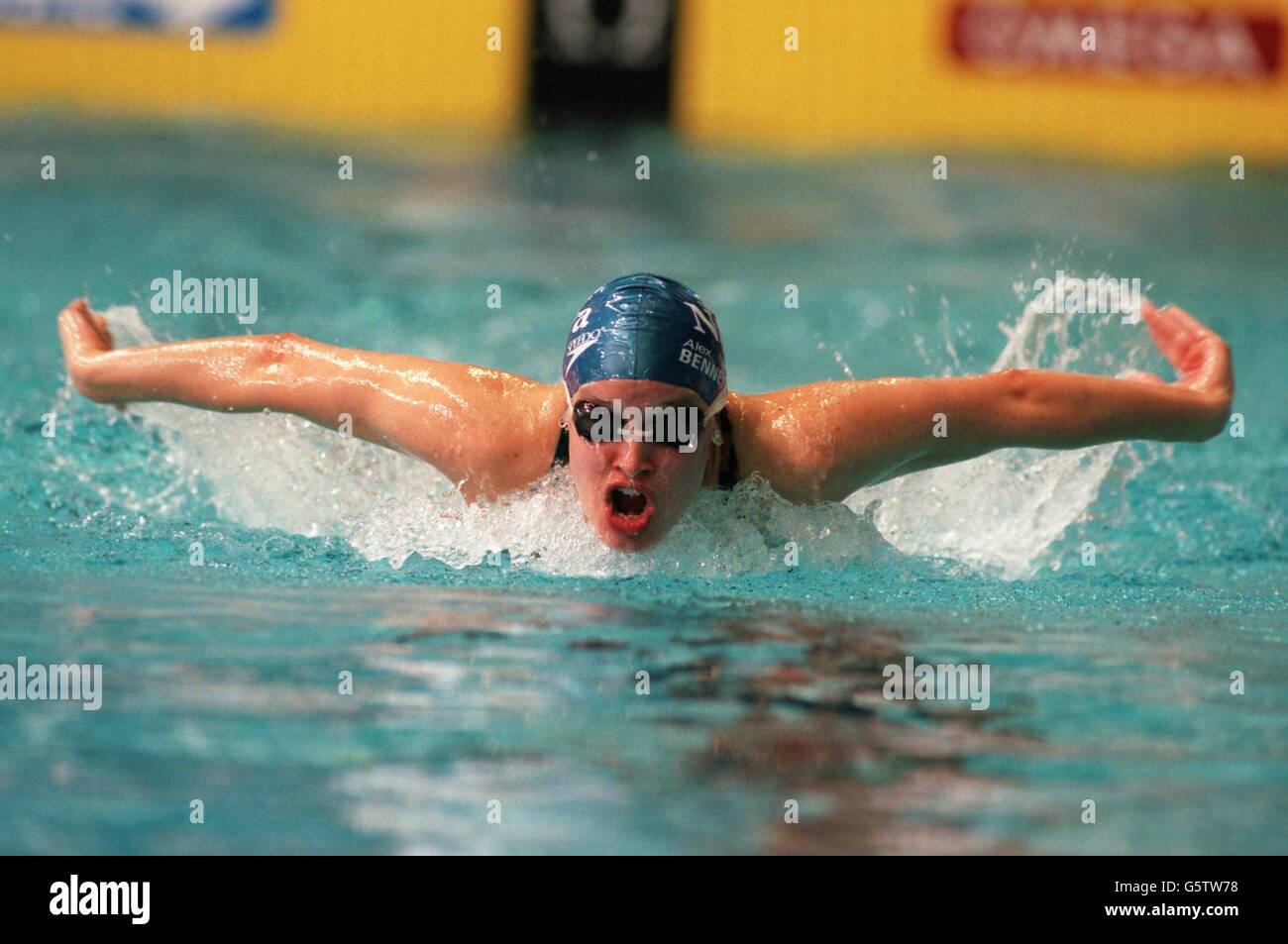 World Cup Swimming, Ponds Forge, Sheffield. Alex Bennett, Great Britain ...