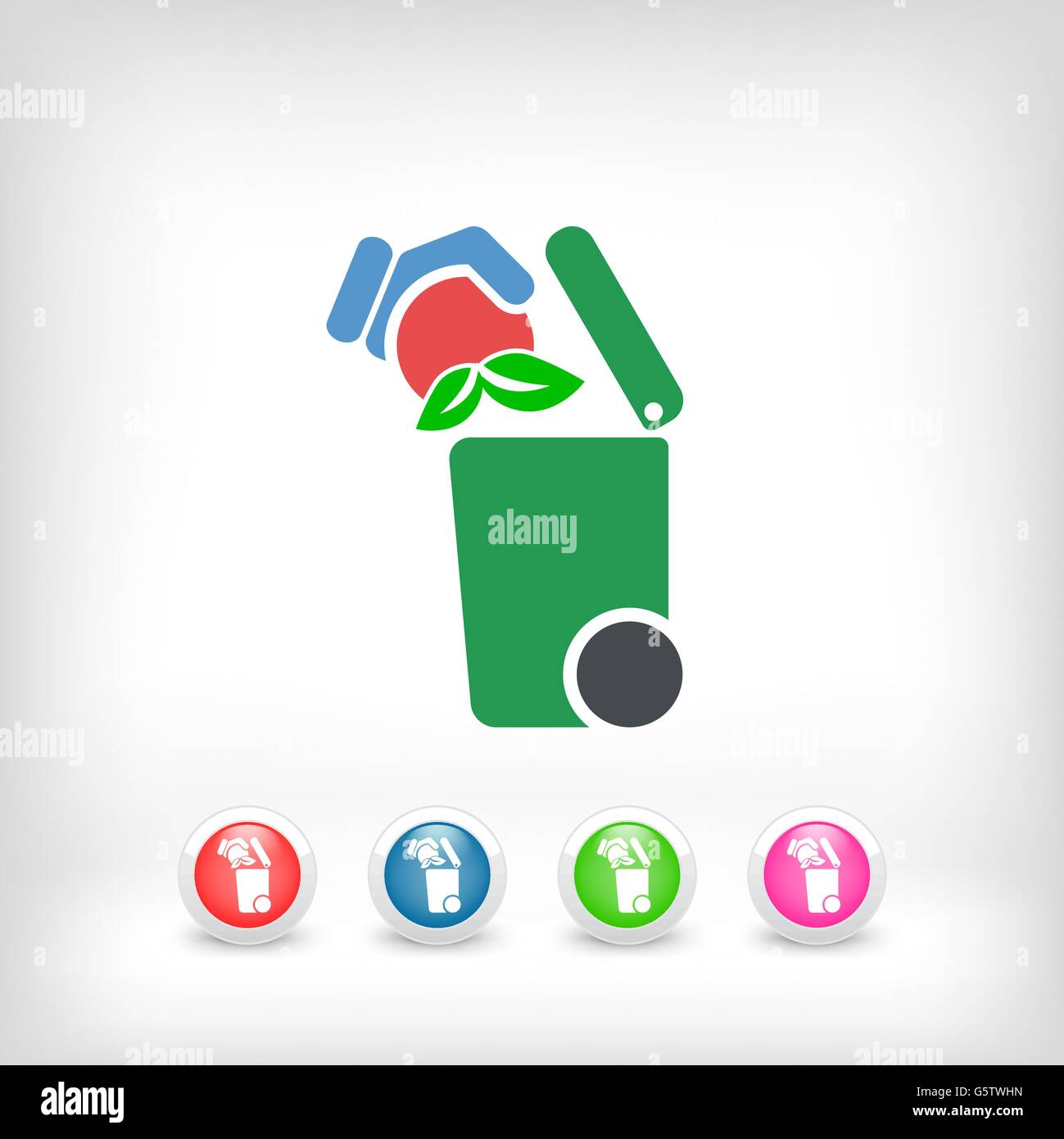 Apple bins Stock Vector Images - Alamy