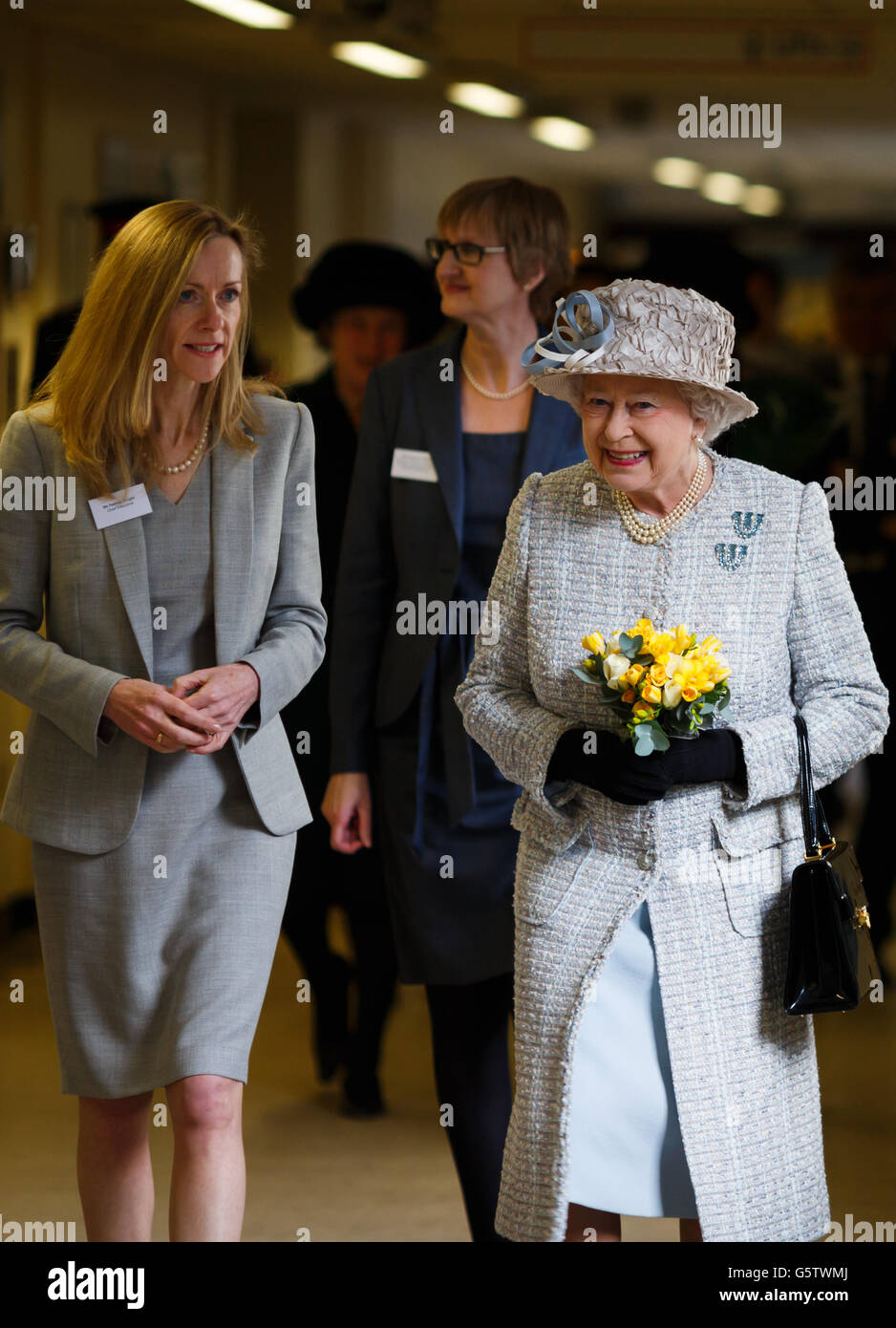 Royal visit to Queen Elizabeth Hospital - Norfolk. 3 million MRI unit ...