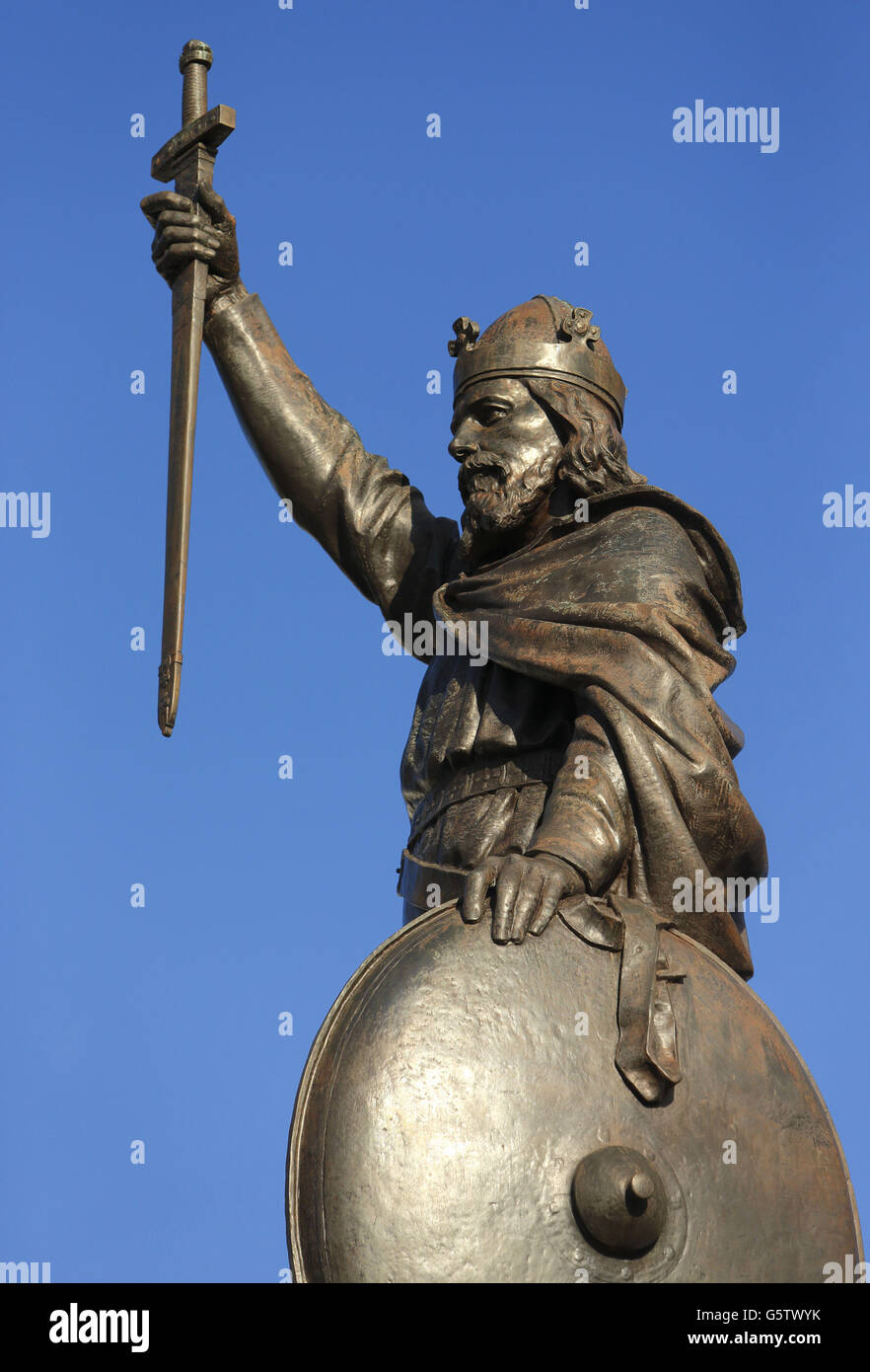 Alfred the Great Stock Photo - Alamy