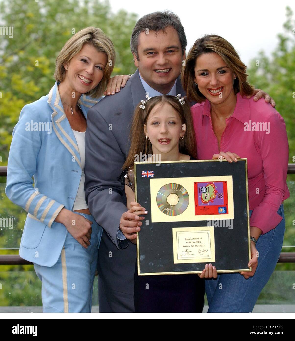 Gmtv presenters kate garraway left hi-res stock photography and images ...