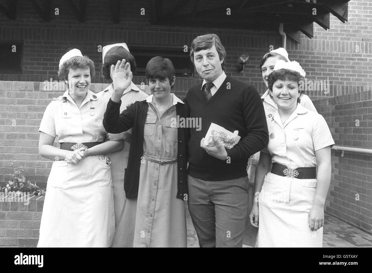 Brenda Barber, 37, of Lewisham, leaves Papworth Hospital in Cambridge ...