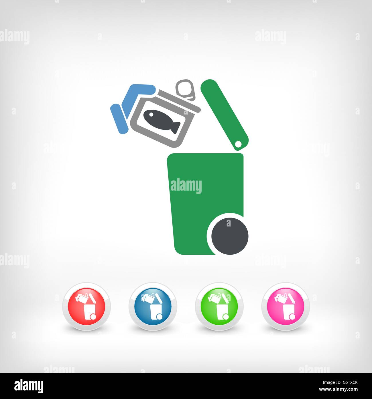 Separate waste collection icon Stock Vector Image & Art - Alamy