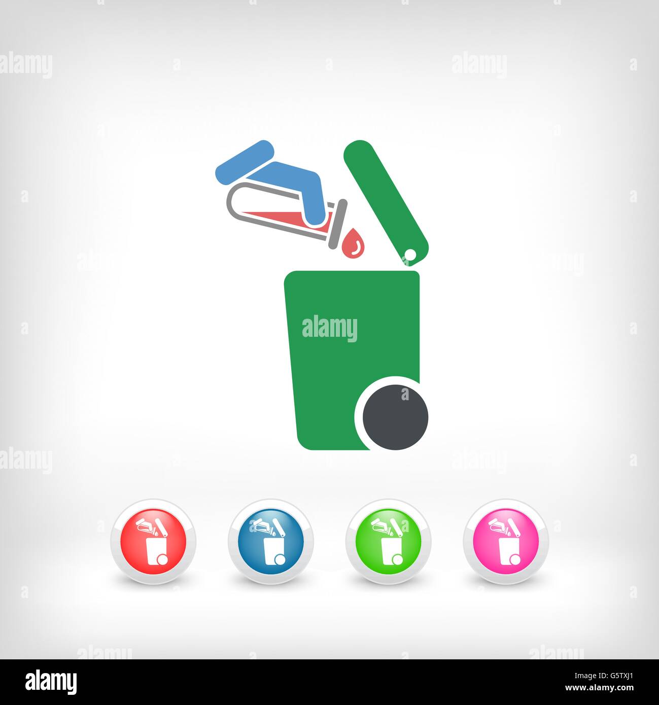 Reuse materials industry Stock Vector Images - Alamy