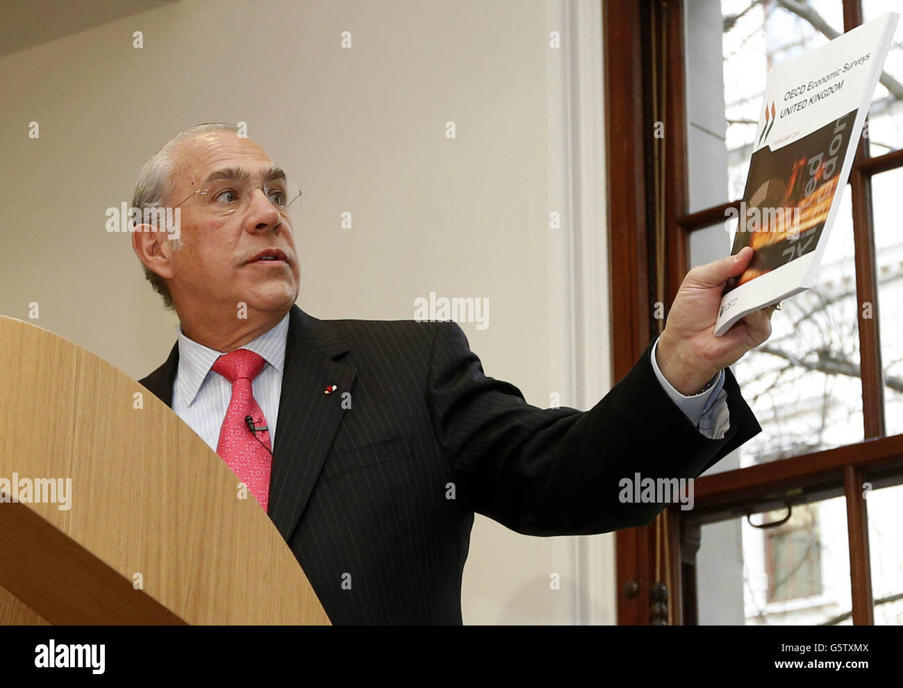 Angel Gurria, Secretary-General of the Organisation for Economic Co ...