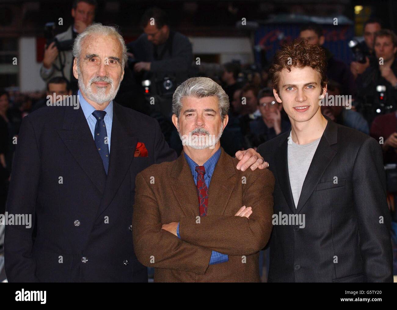 Christopher lee star wars hi-res stock photography and images - Alamy