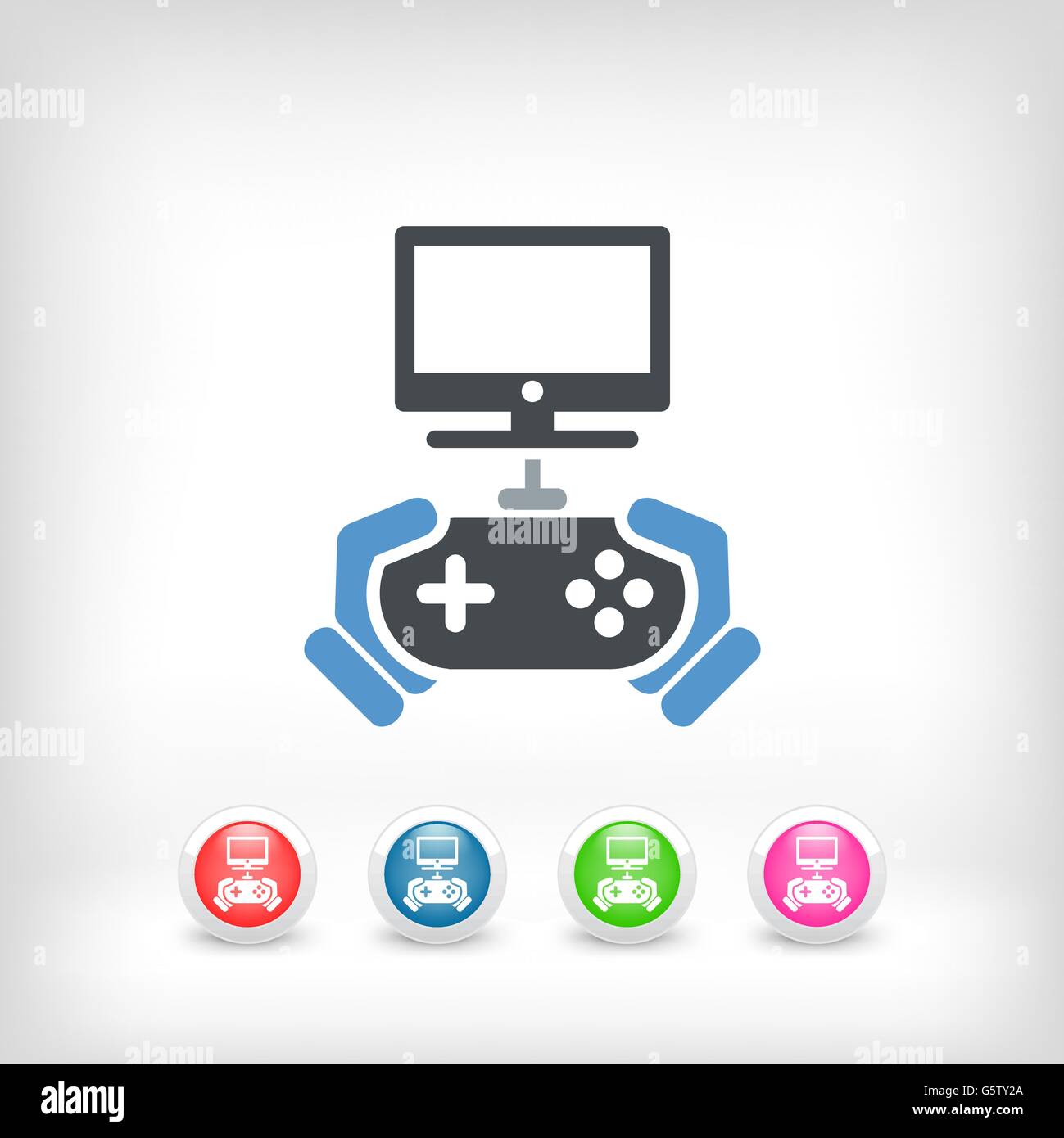 Video game icon Stock Vector Image & Art - Alamy