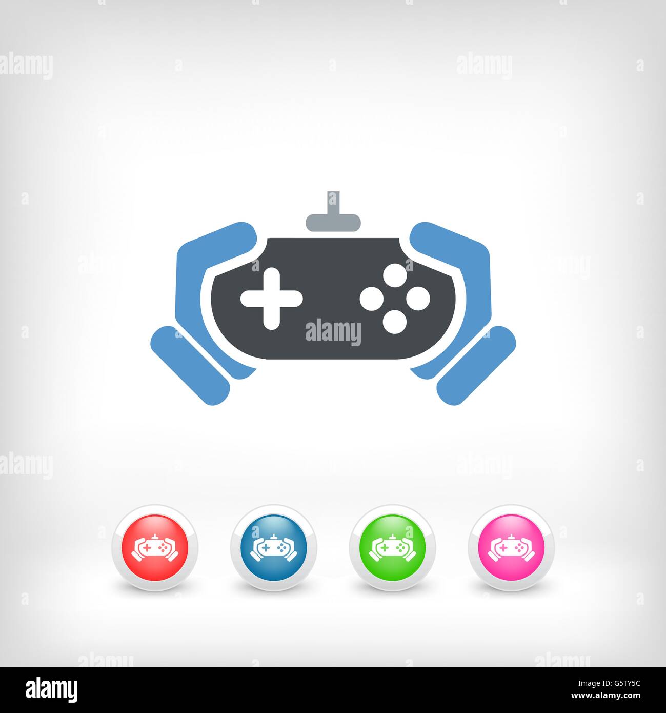 Joypad icon Stock Vector Images - Alamy