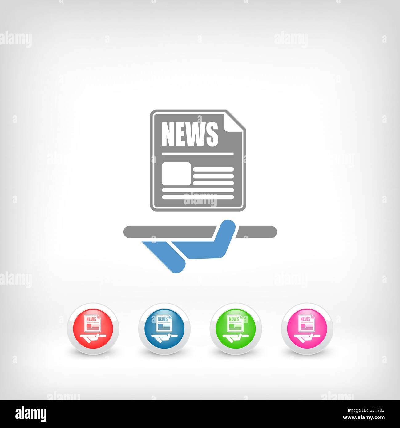 Newspaper stand Stock Vector Images - Alamy