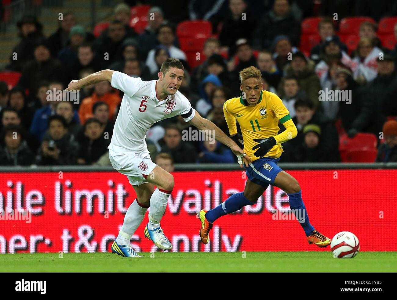 Soccer - International Friendly - England v Brazil - Wembley Stadium ...