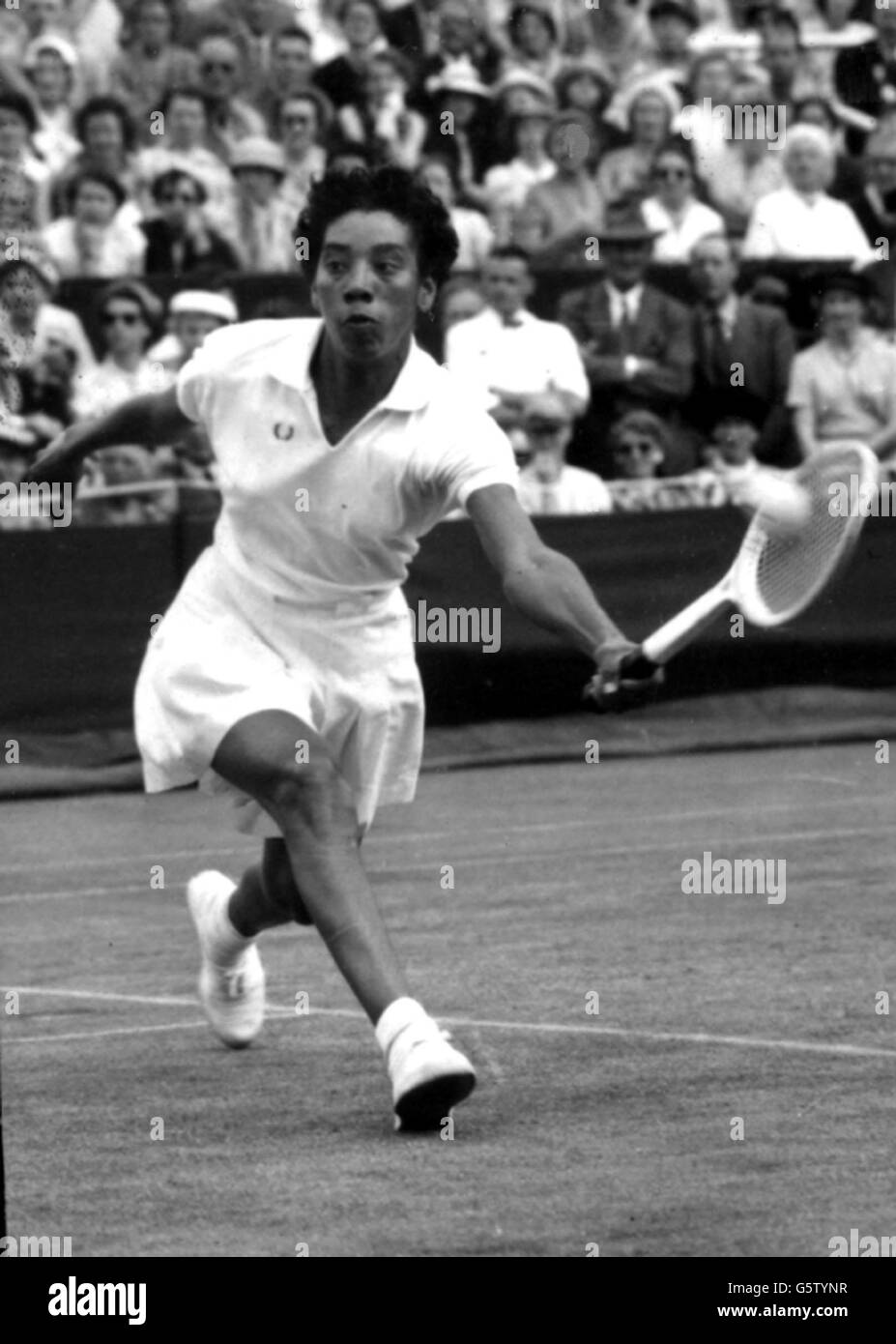 First match wimbledon Black and White Stock Photos & Images - Alamy