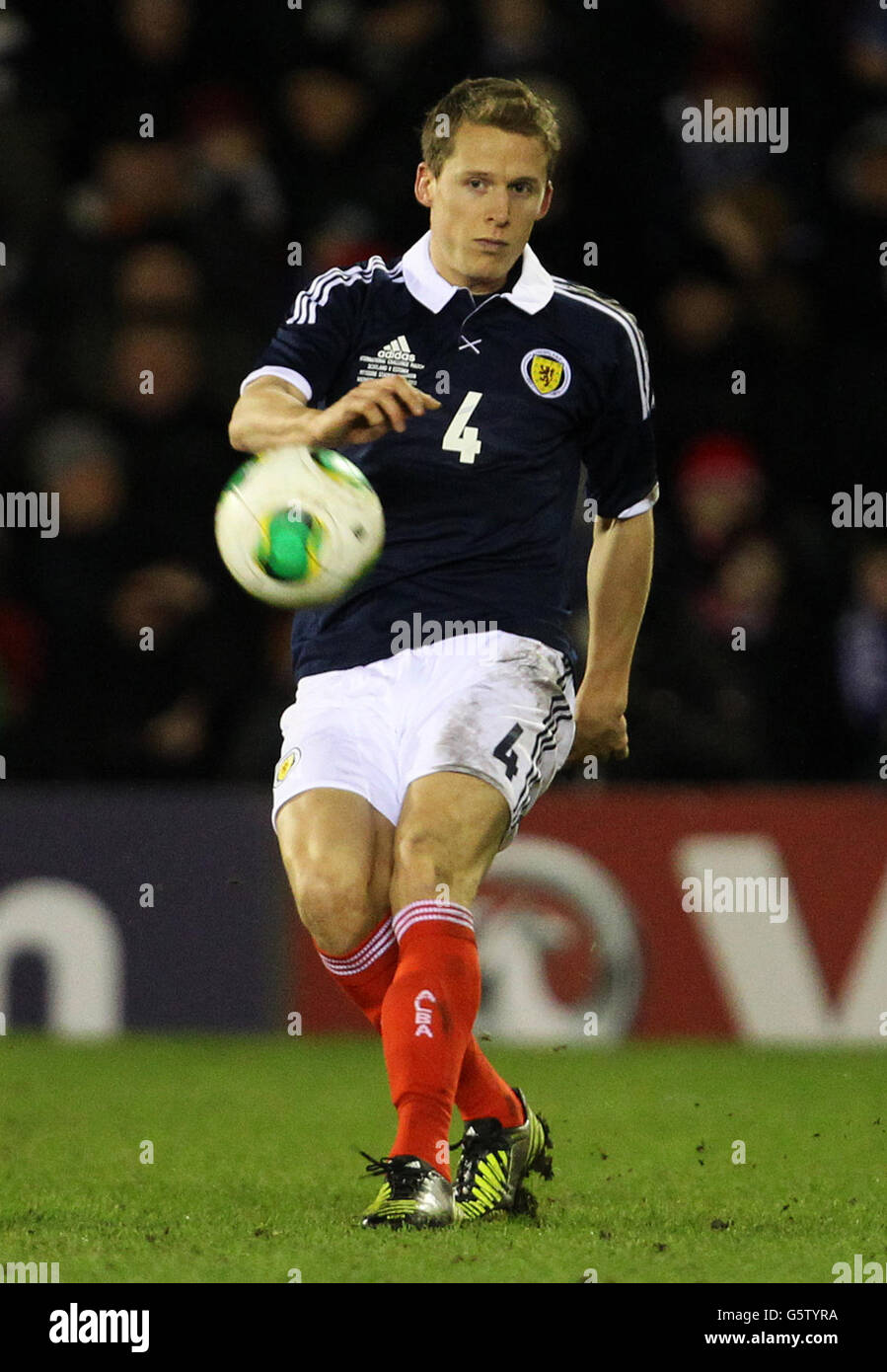 Scotland's Christophe Berra during the International Friendly at ...