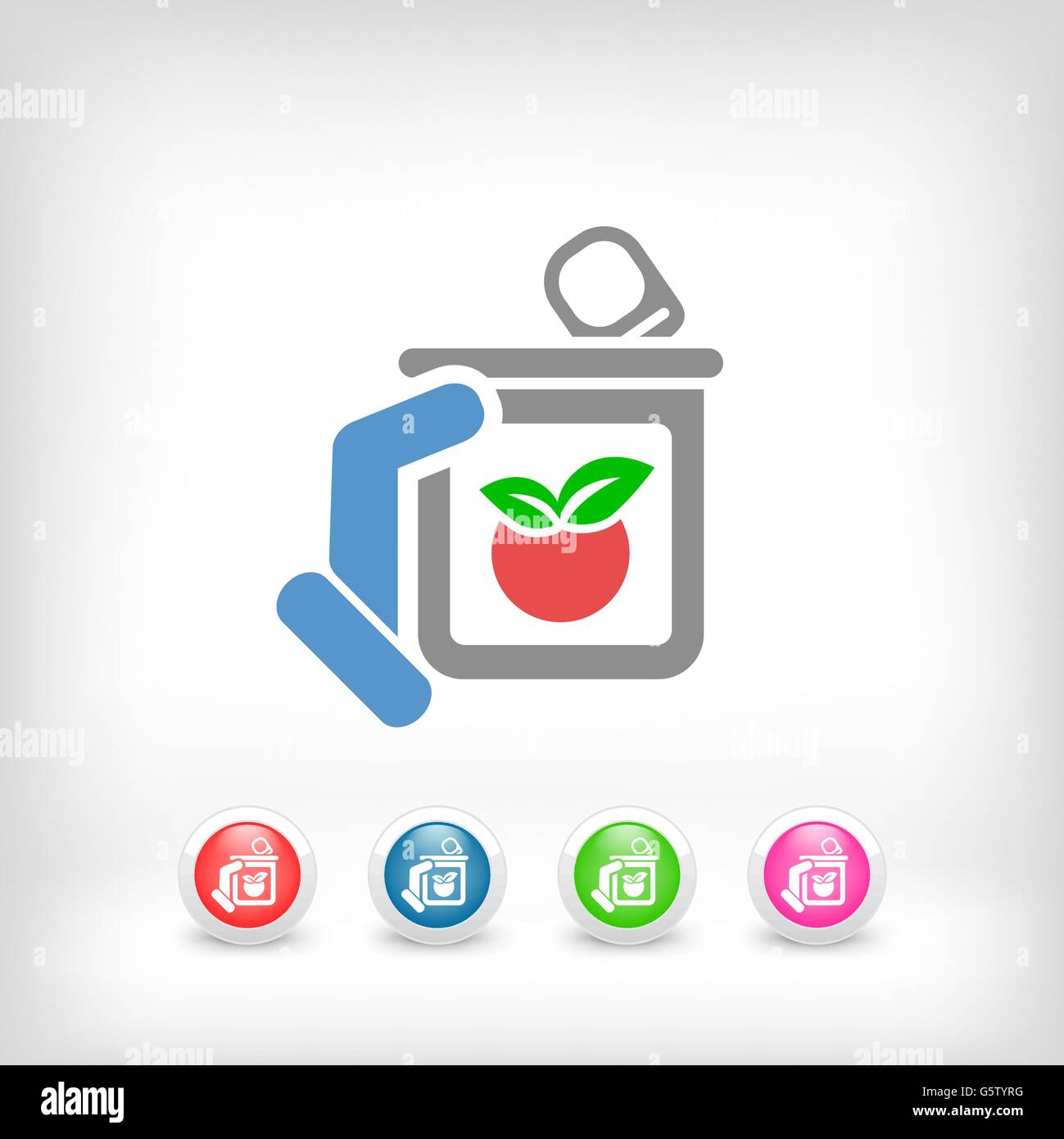 Tomatoes food packaging Stock Vector Images - Alamy