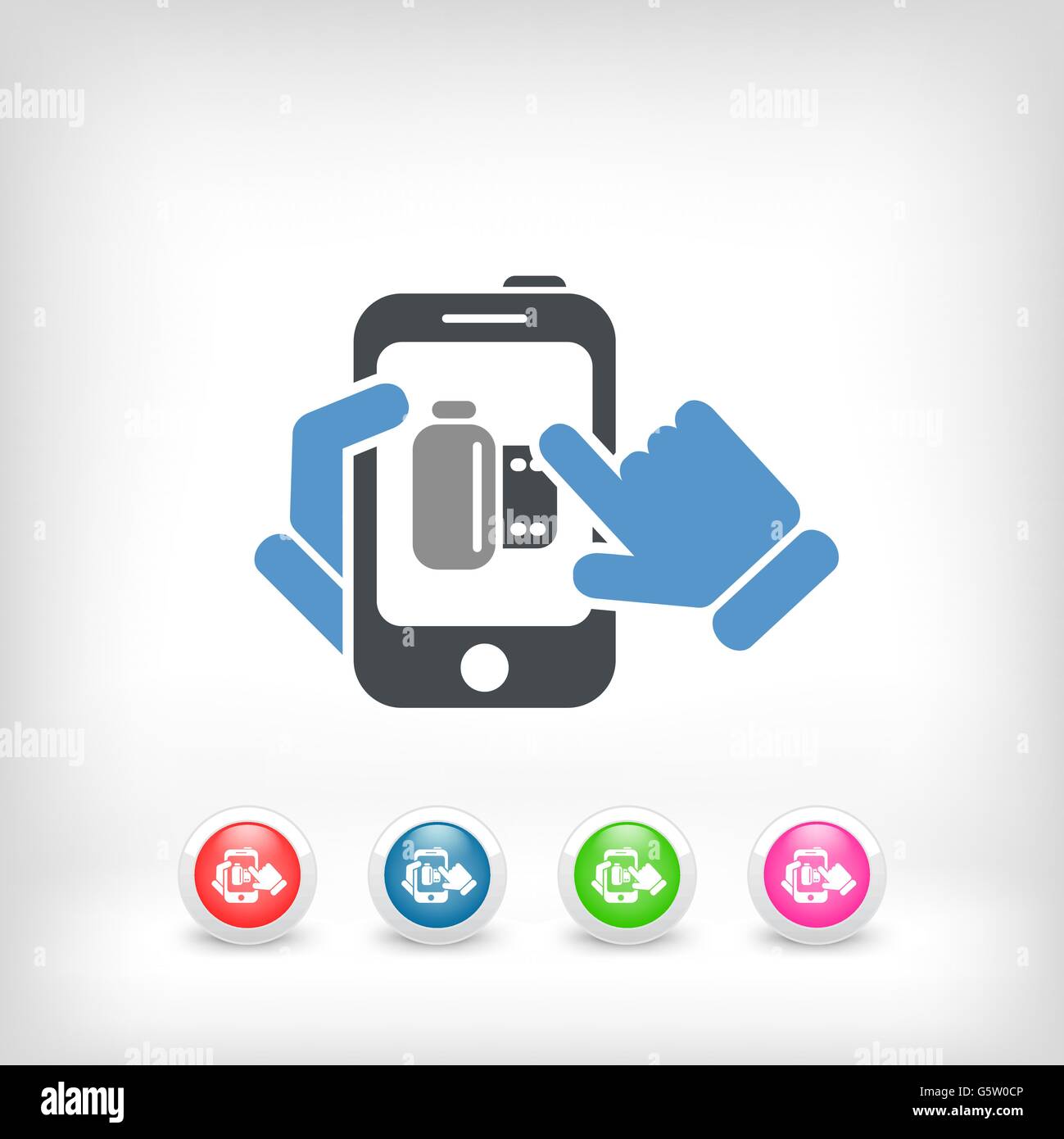 Photo application icon Stock Vector Image & Art - Alamy