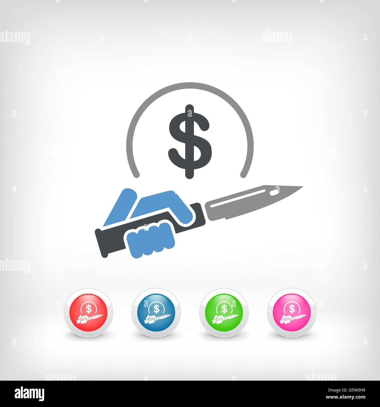 Assault To Robbery Stock Vector Image And Art Alamy