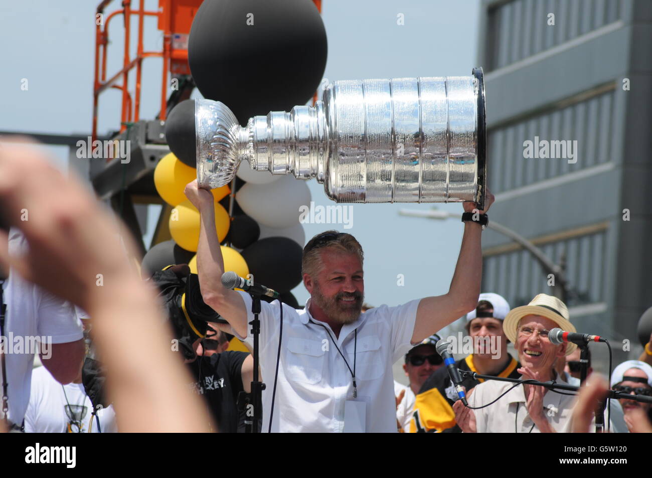 Pittsburgh Penguins Stanley cup victory parade May 2016 Stock Photo - Alamy