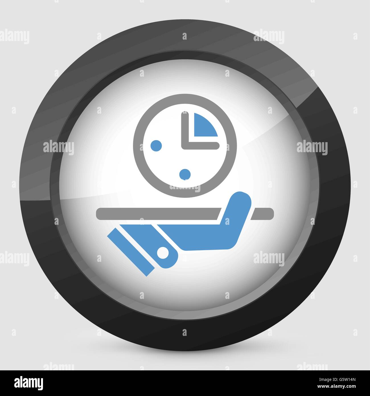 Customer waiting time Stock Vector Images - Alamy
