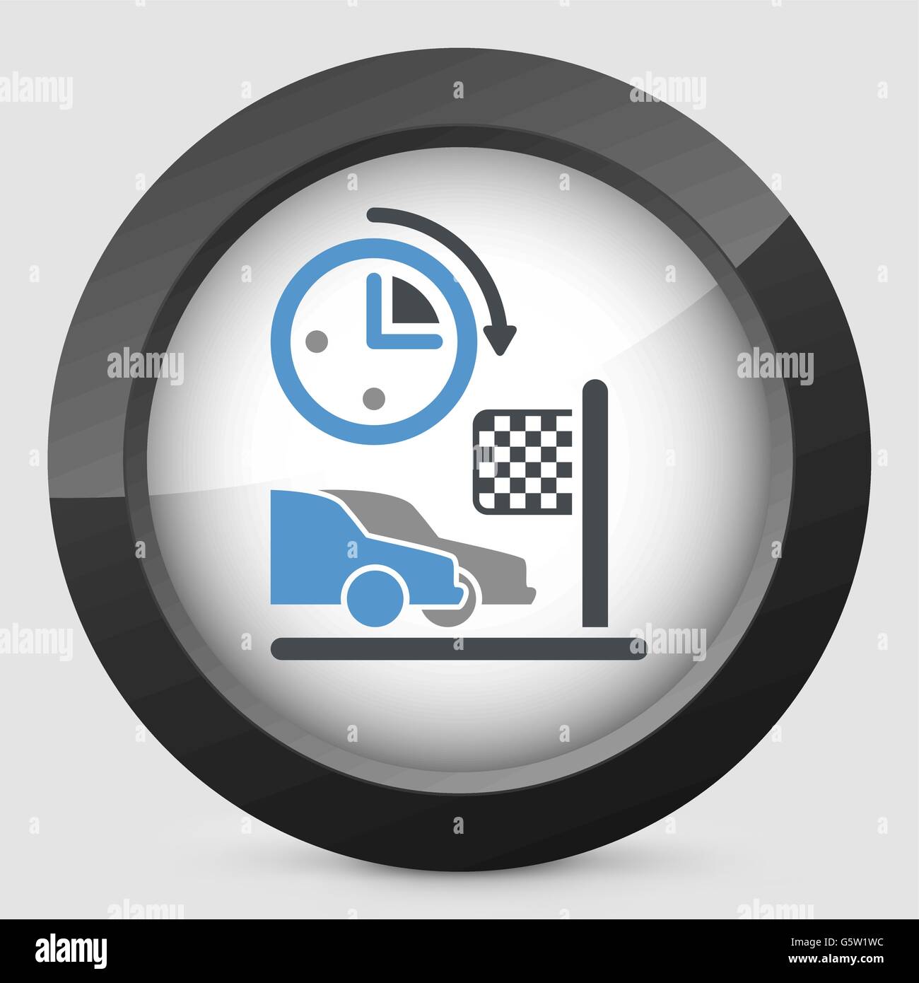 Car race icon Stock Vector Image & Art - Alamy
