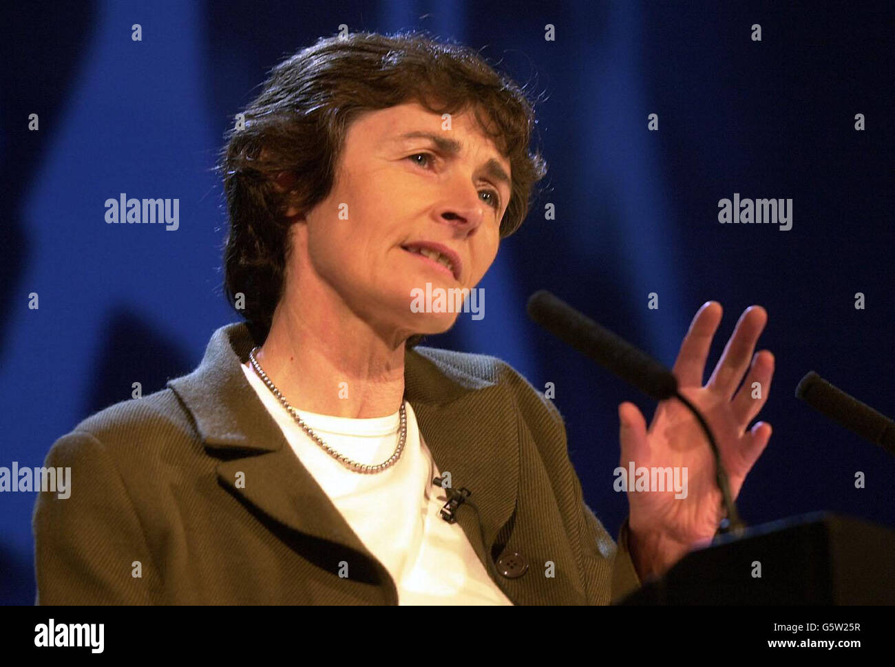 Secretary of State for Education and Skills, Estelle Morris addresses ...