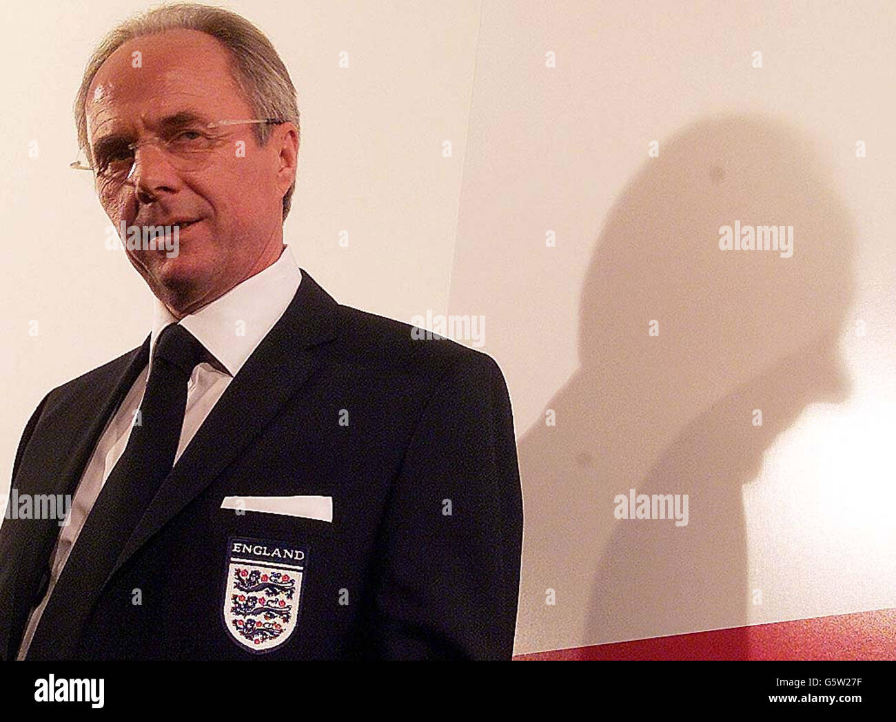 Eriksson England World Cup Suits Stock Photo - Alamy