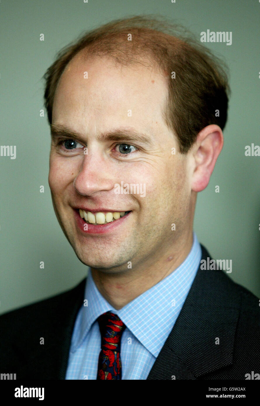 Earl and Countess of Wessex Visit Manchester Stock Photo - Alamy