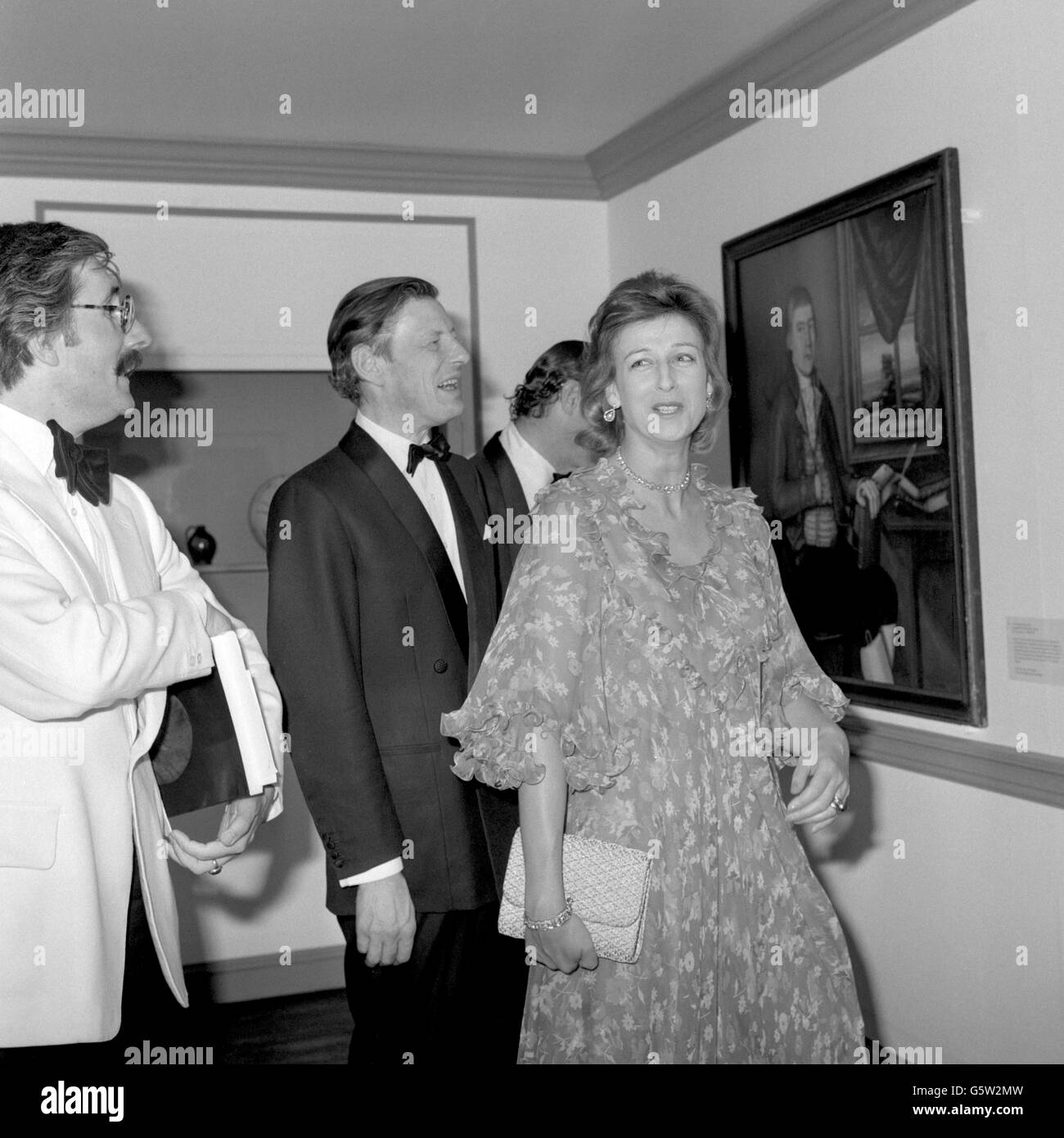 Princess Alexandra And Sir Angus Ogilvy High Resolution Stock ...
