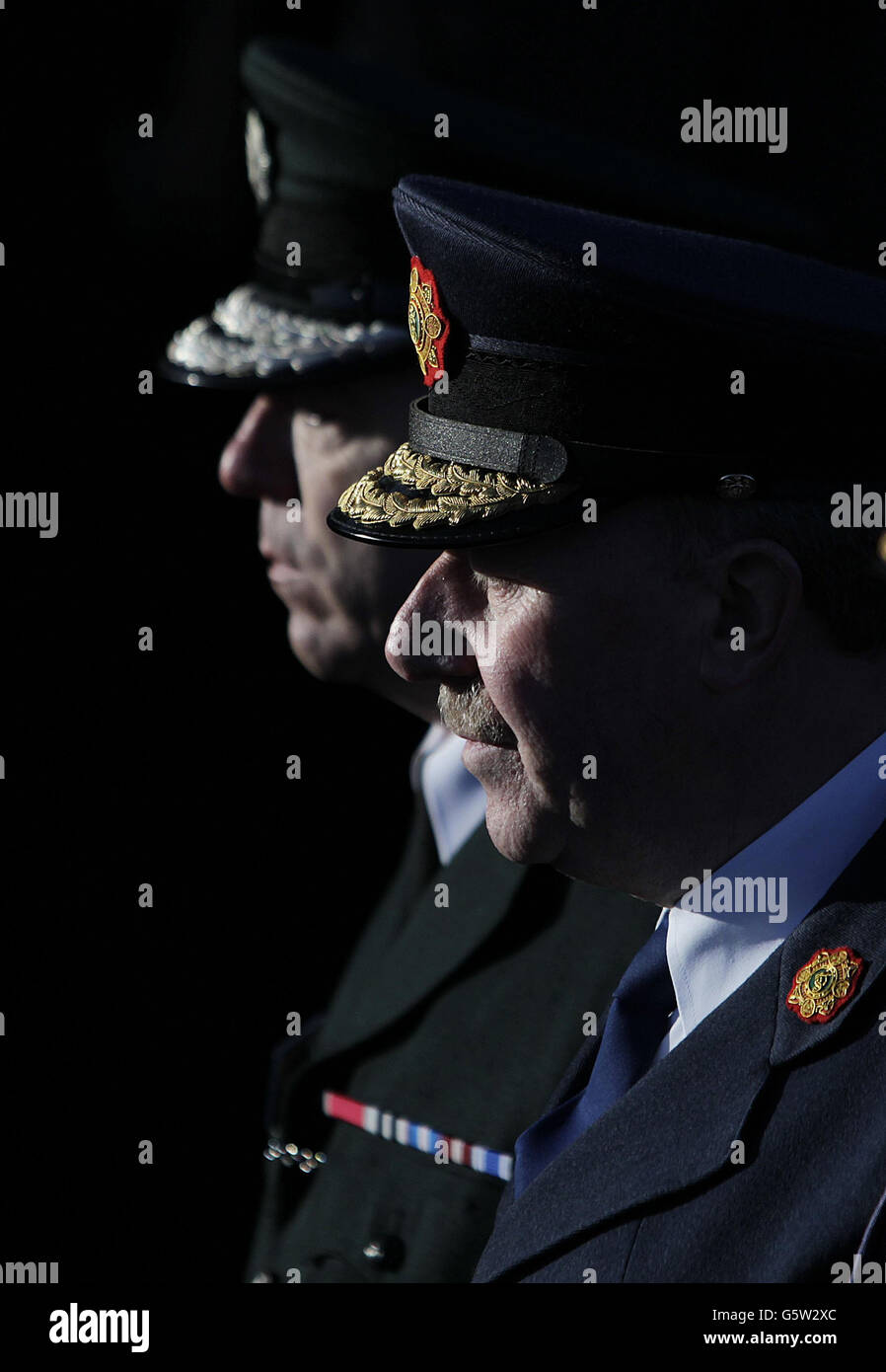 The state funeral of detective garda adrian donohoe in dundalk hi-res ...