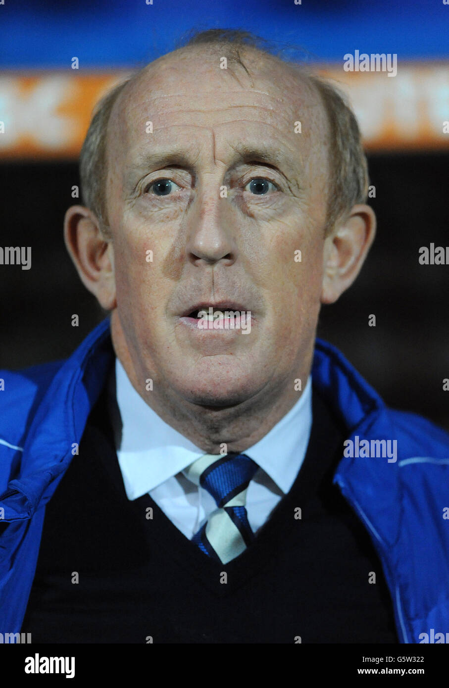 Huddersfield Town's caretaker manager, Mark Lillis before the game ...