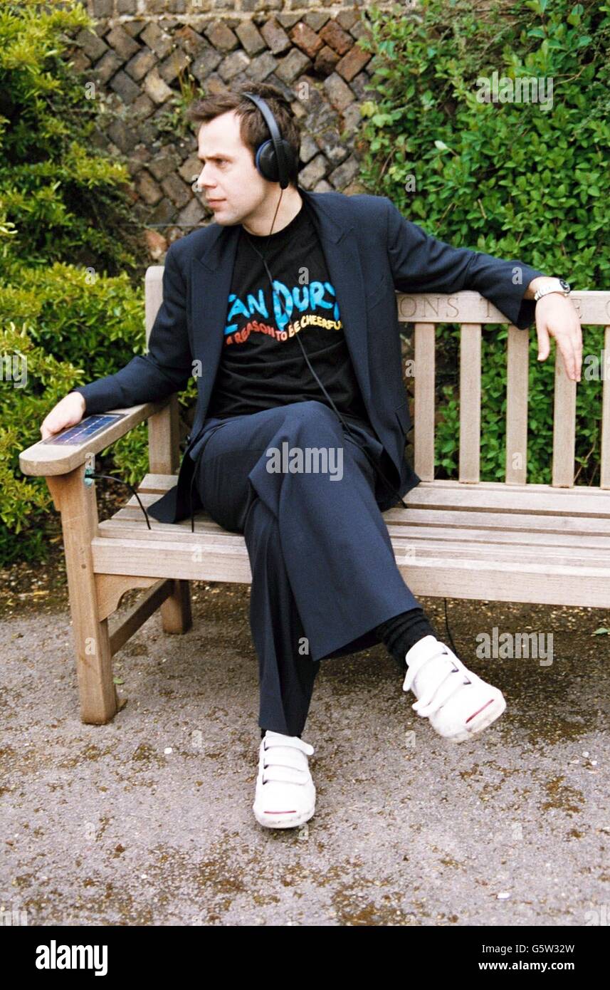 Designer Mil Stricevic tests his new solar-powered bench at Poet's ...