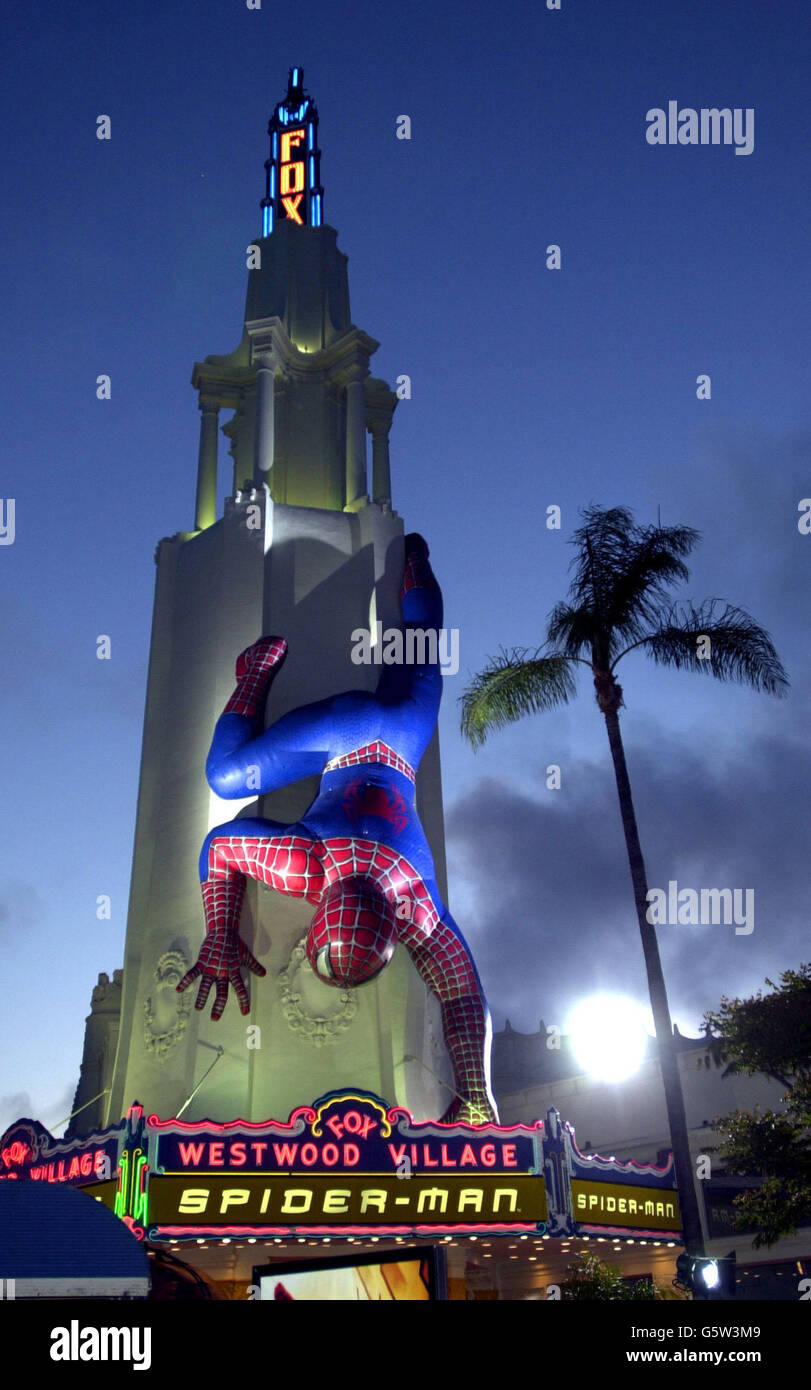 Spider-Man premiere Preston Stock Photo - Alamy