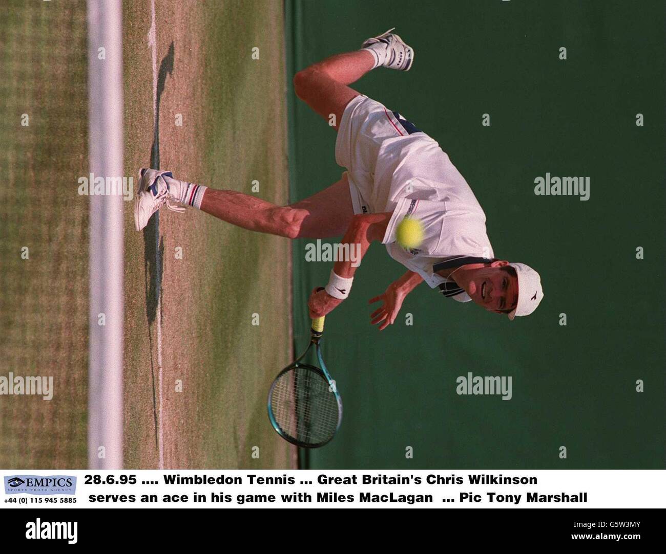 Tennis wimbledon maclagan hi-res stock photography and images - Alamy