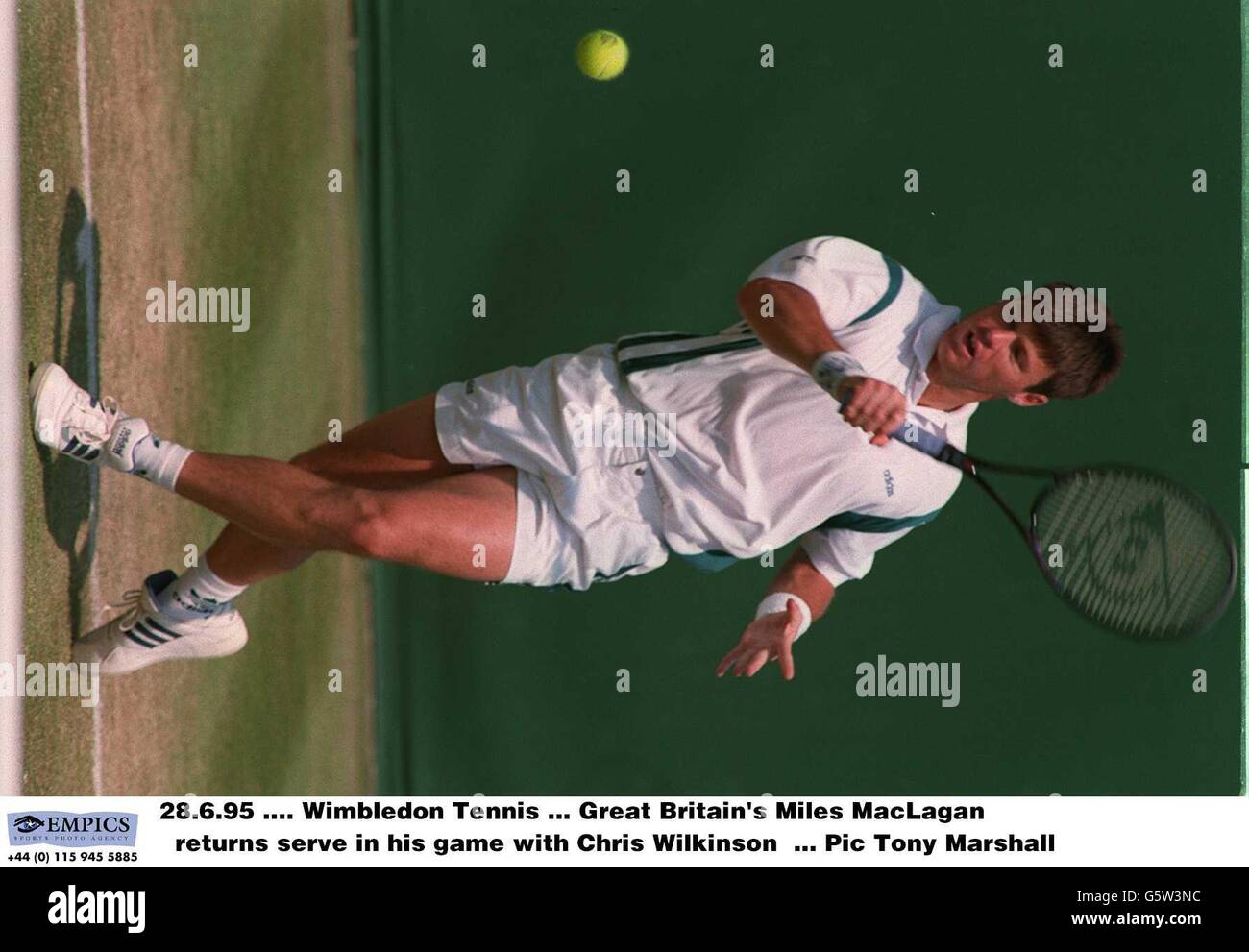 Tennis wimbledon maclagan hi-res stock photography and images - Alamy