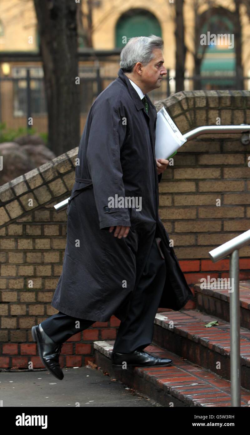 Chris Huhne court case Stock Photo - Alamy